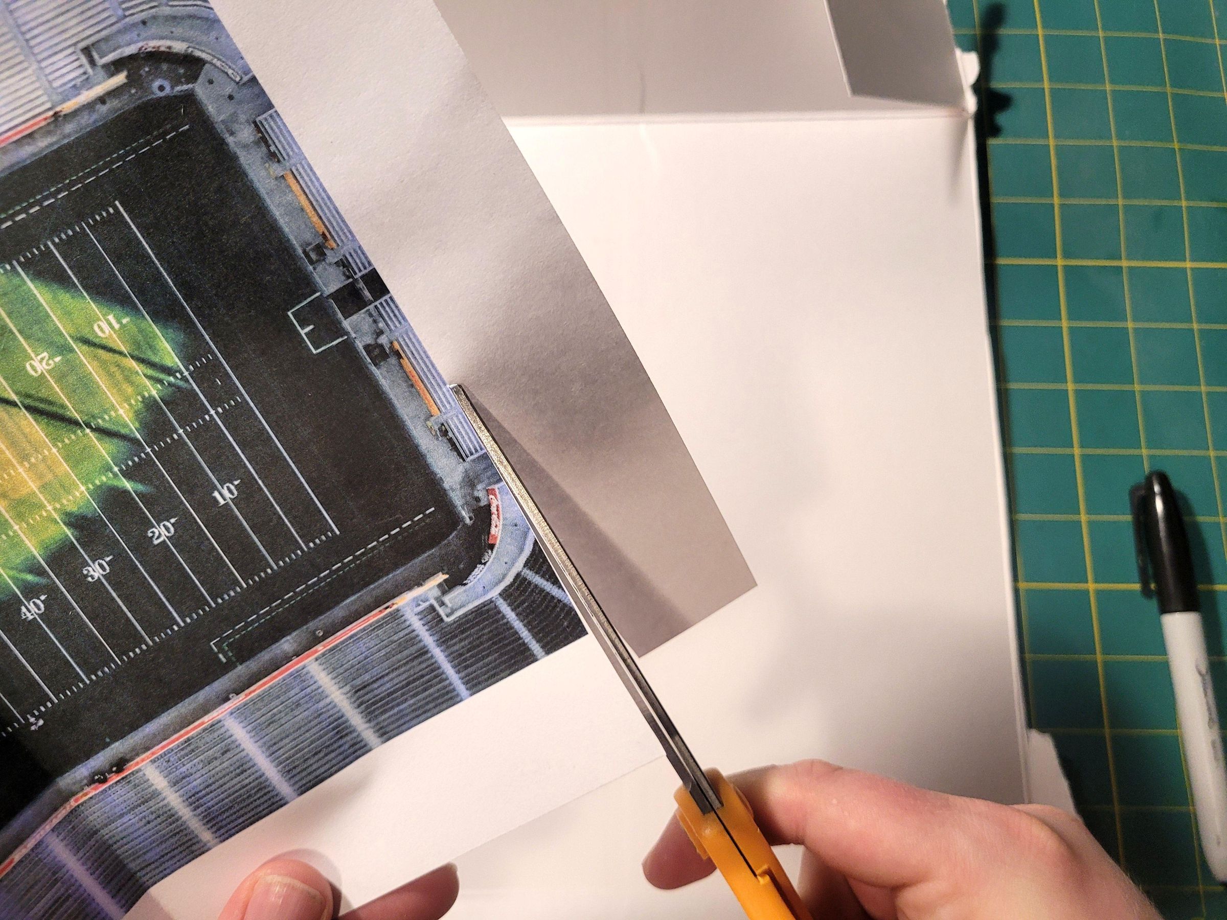 Popup Fathers Day Card Football Themed, Moving Football & Large Banner ...