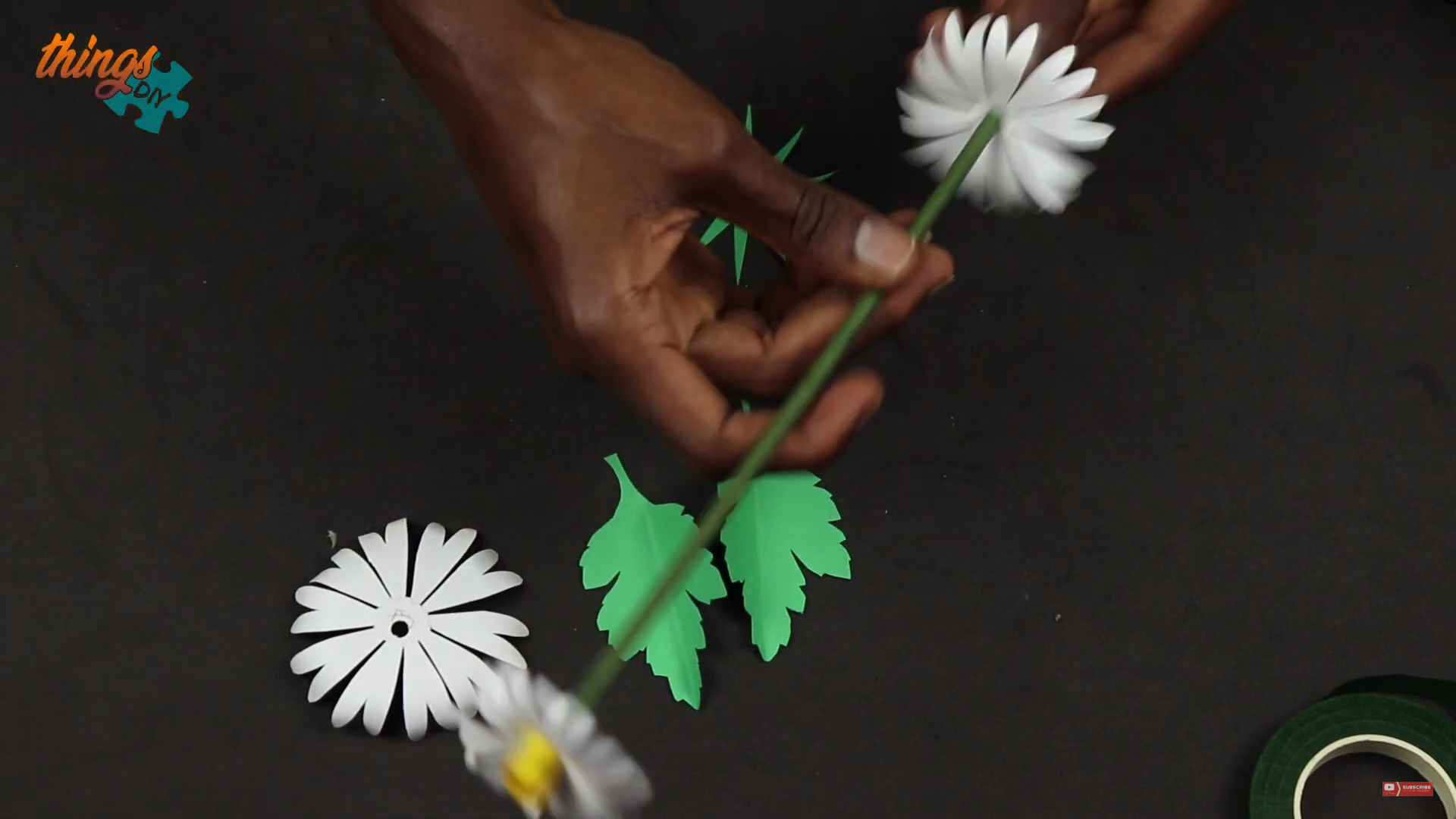 How to Make a Paper Daisy : 8 Steps - Instructables