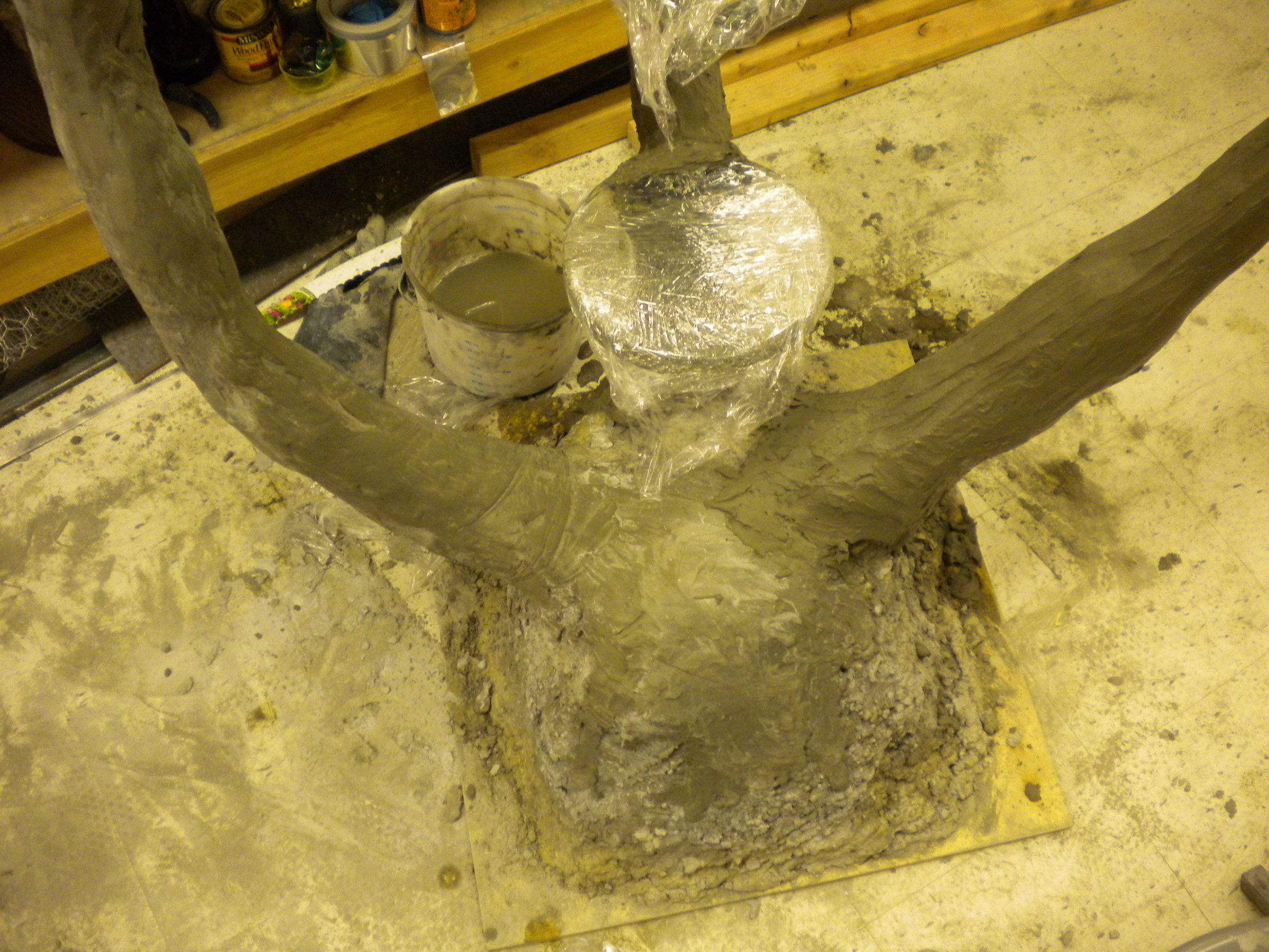 Metal and Concrete Sculpture : 8 Steps (with Pictures) - Instructables