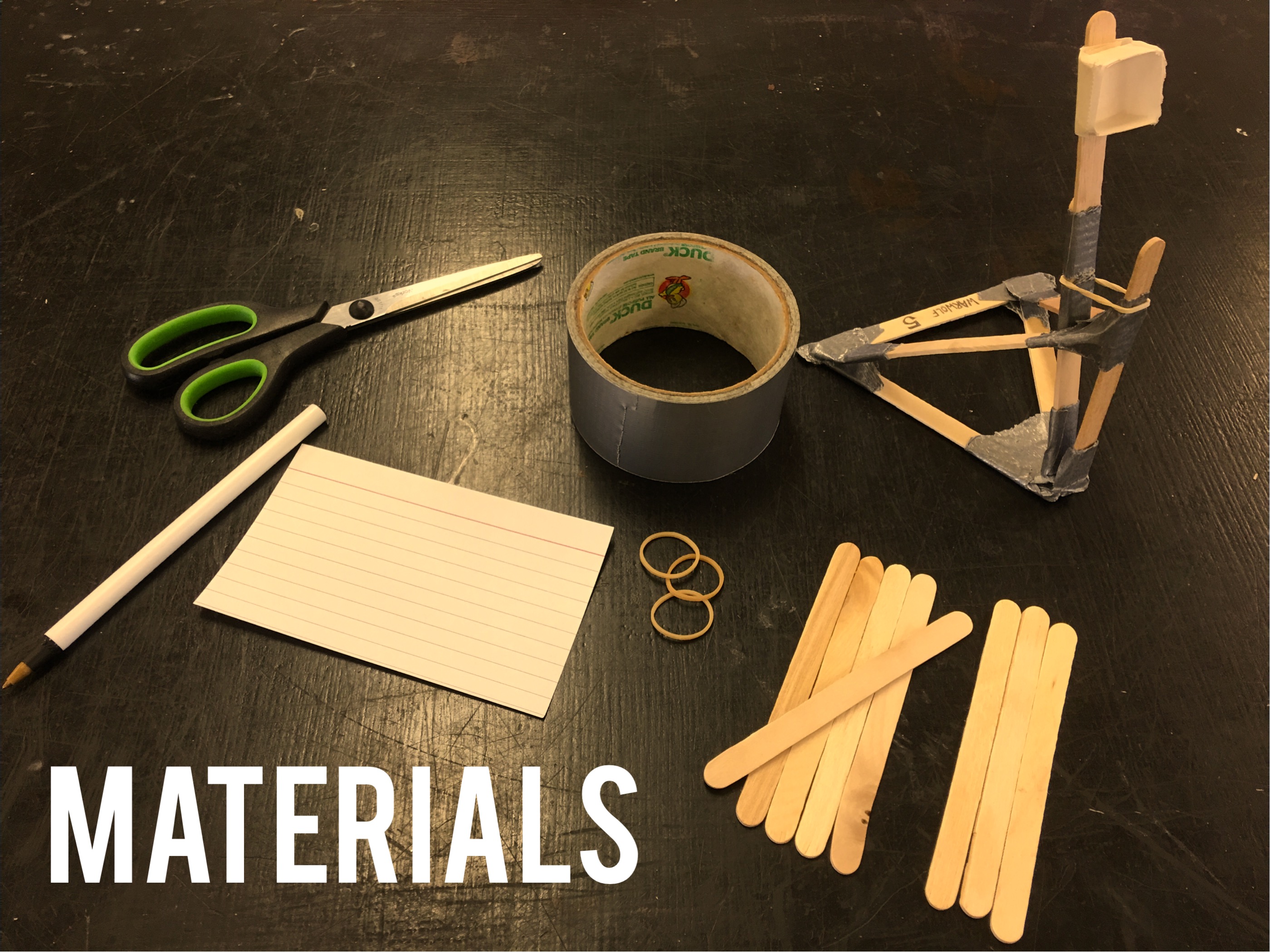 The Catapult Lab : 7 Steps (with Pictures) - Instructables