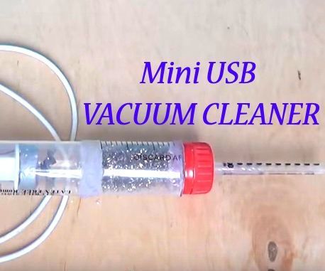 How to Make a Mini USB VACUUM CLEANER : 10 Steps (with Pictures ...