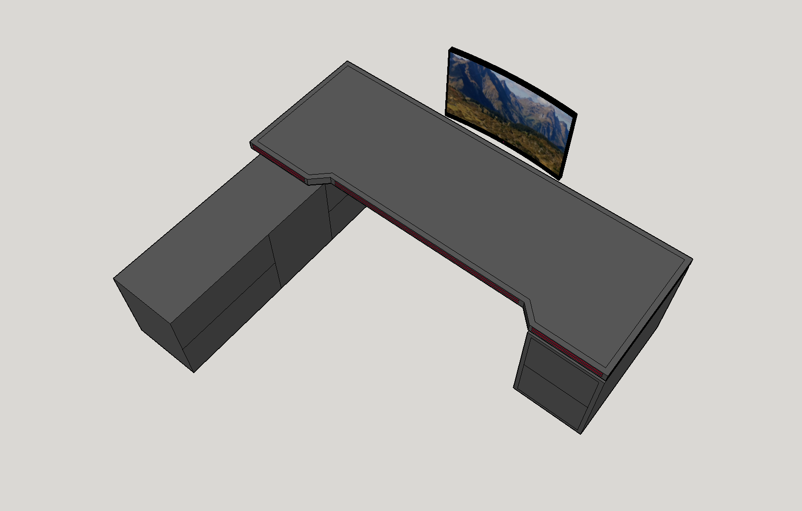 Extreme Office/Gaming Desk! : 8 Steps (with Pictures) - Instructables