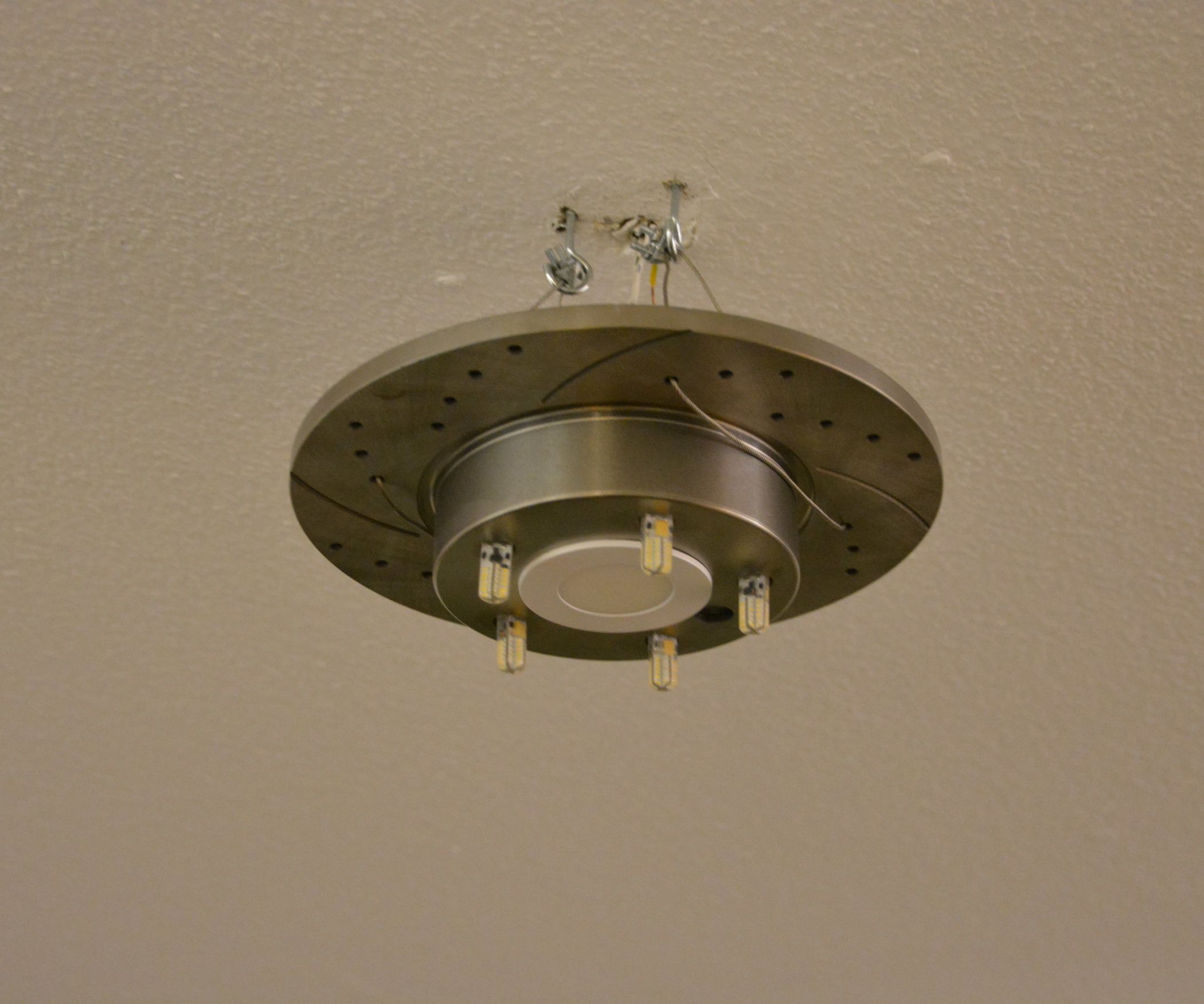 Brake Disc LED-lamp : 3 Steps (with Pictures) - Instructables