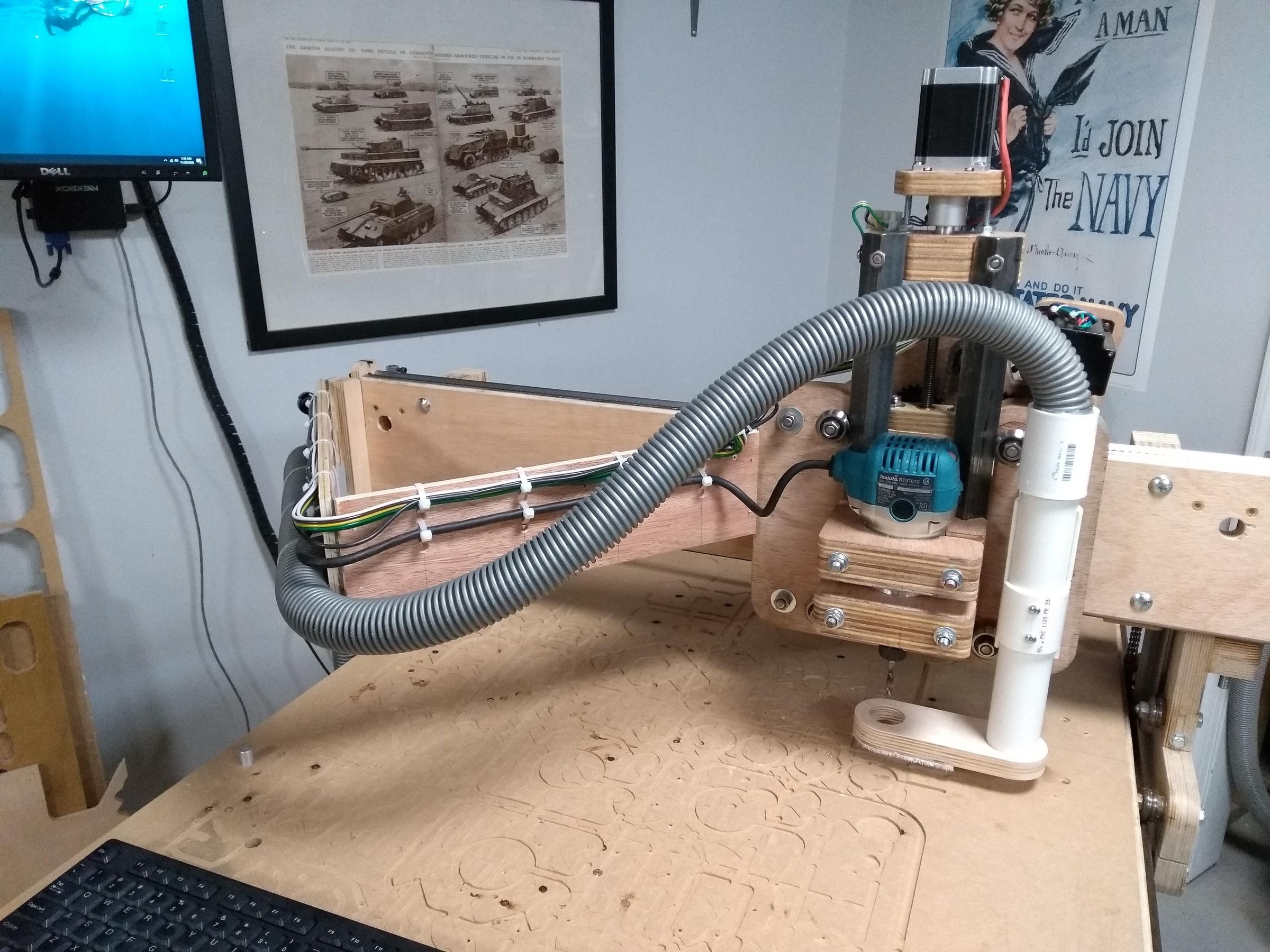Low Cost DIY CNC Router - Part Deux : 3 Steps (with Pictures ...