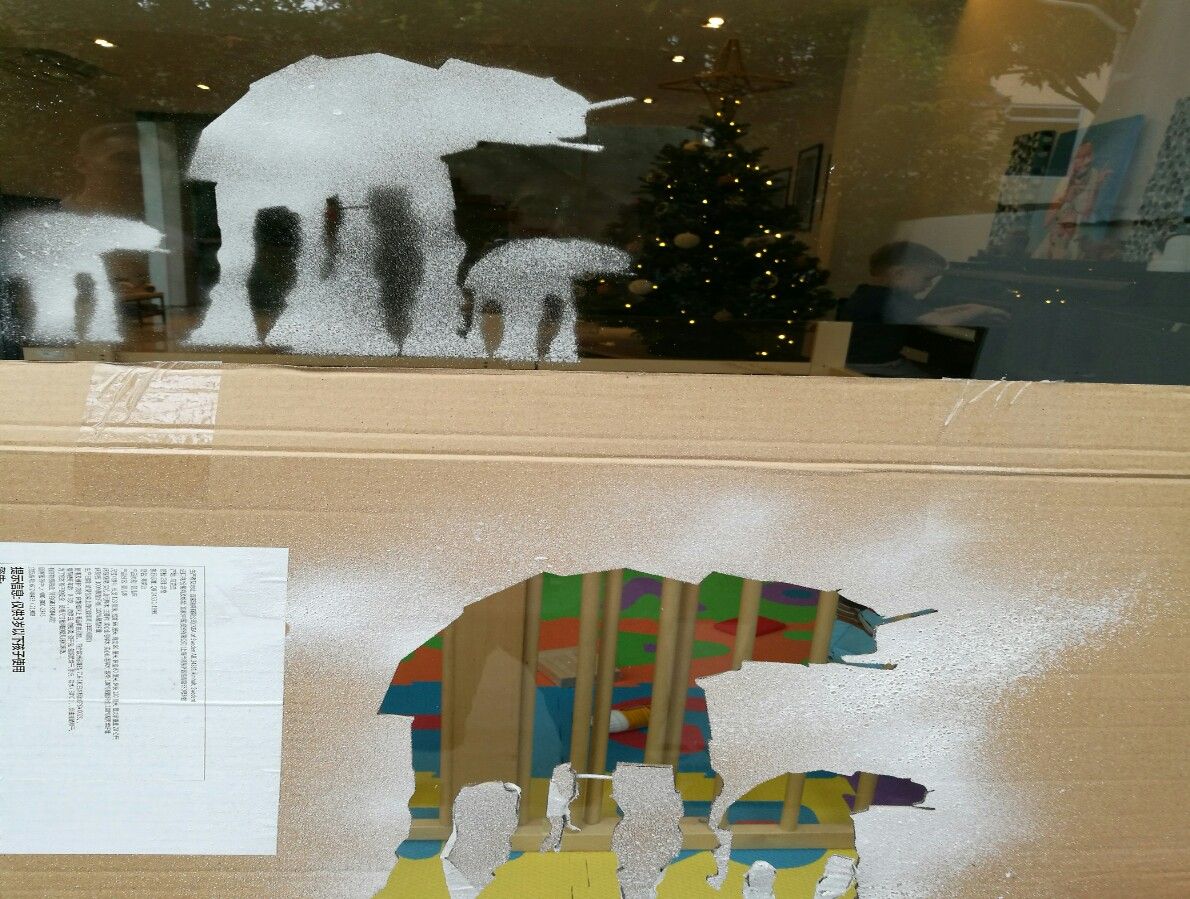 Christmas Window Snowscape : 4 Steps (with Pictures) - Instructables