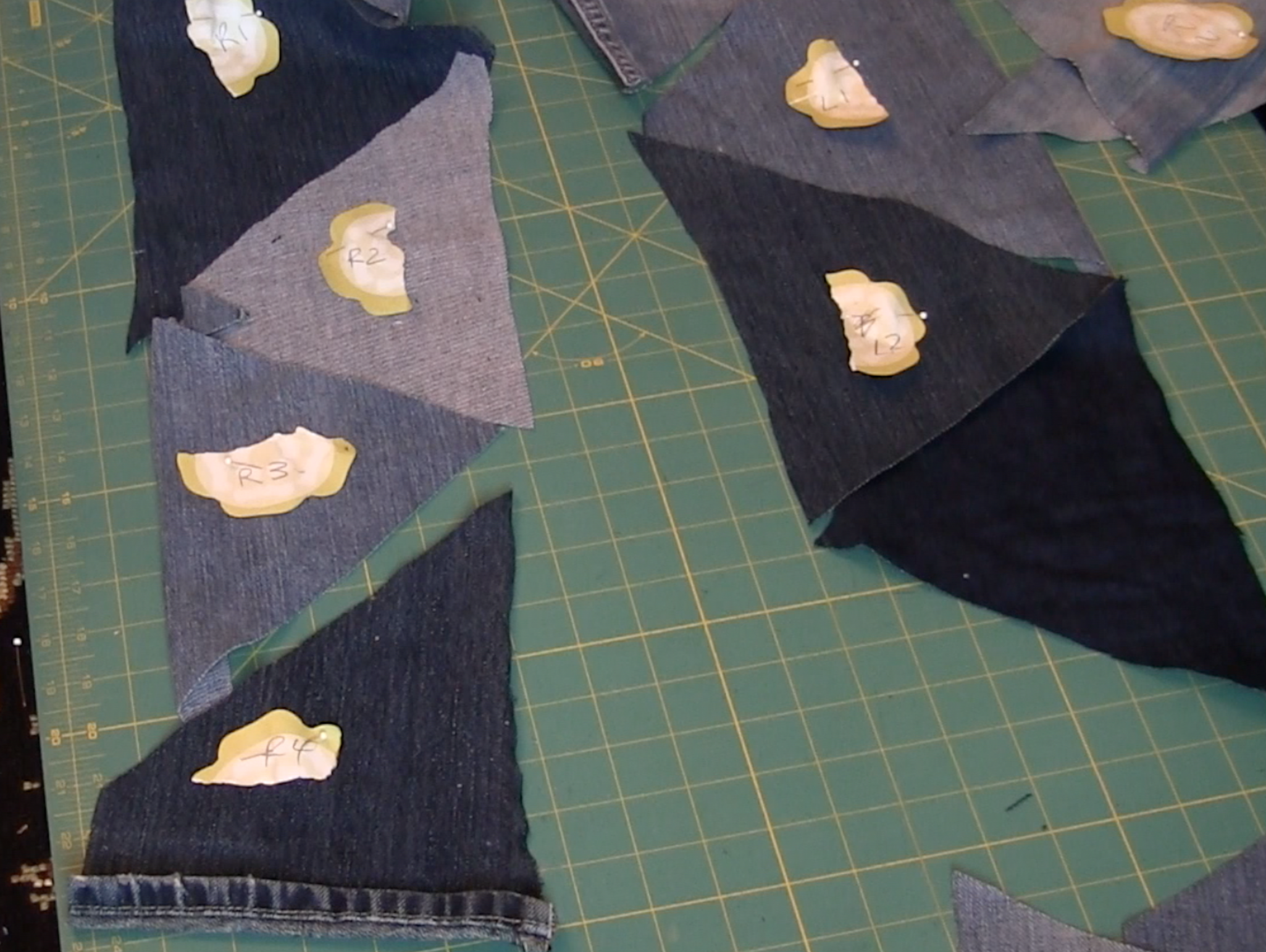 Designer Patchwork Jeans Remake : 8 Steps (with Pictures) - Instructables