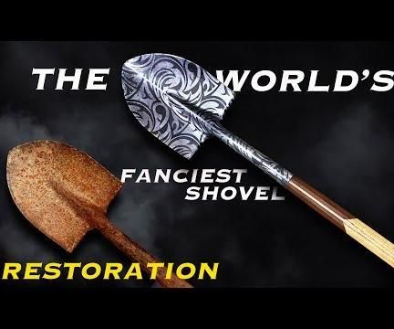 Rusty Shovel Restoration. Making the World's Fanciest Shovel : 8 Steps ...