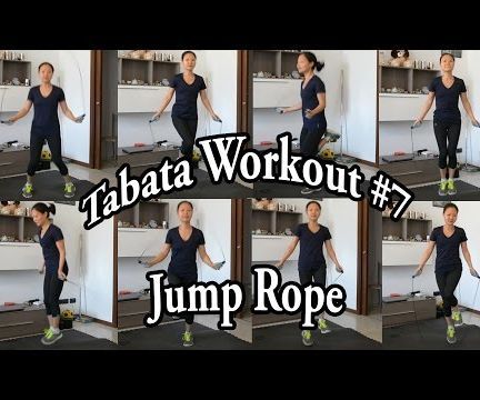 Tabata Jump Rope Workout (8 New Exercises) - Instructables