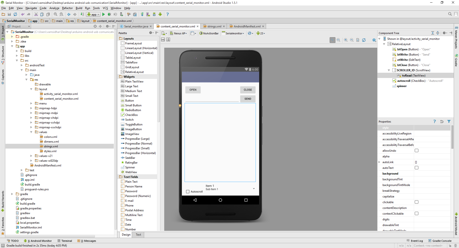 Arduino Android USB Serial Communication With OTG Cable : 11 Steps ...