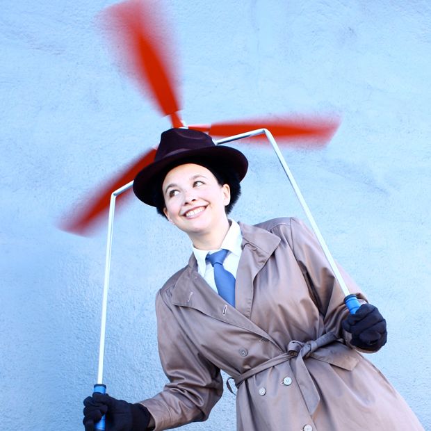 Inspector Gadget Costume With Motorized Helicopter : 15 Steps (with ...