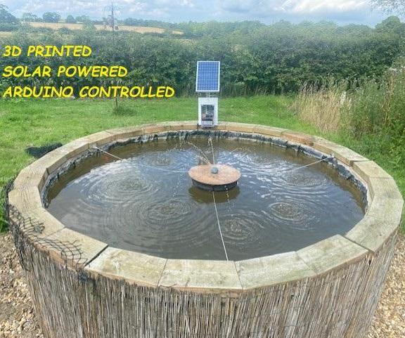 3D Printed Floating Solar Water Fountain : 6 Steps (with Pictures) - Instructables