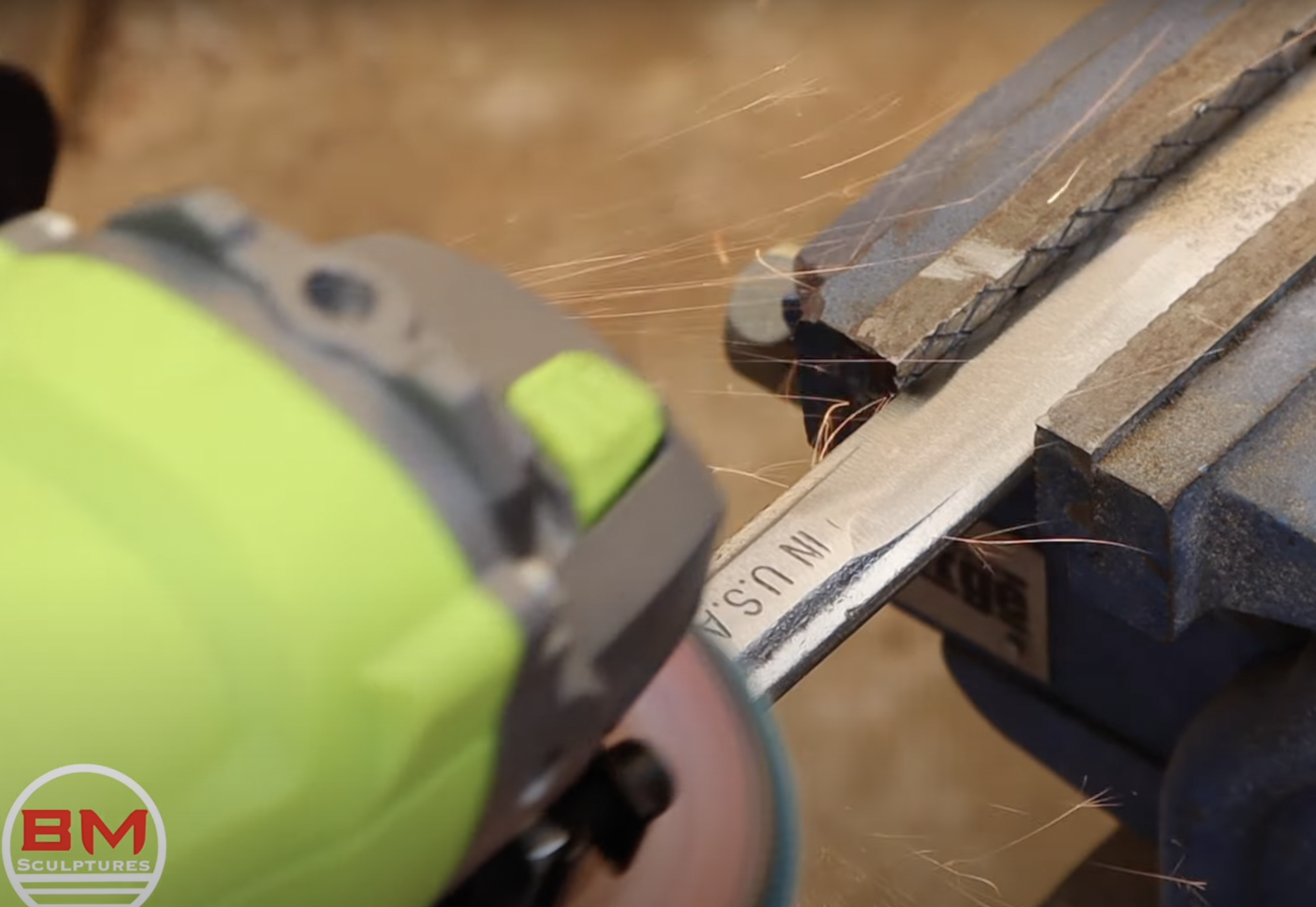 Turning a Old WRENCH Into a SWORD : 9 Steps (with Pictures) - Instructables