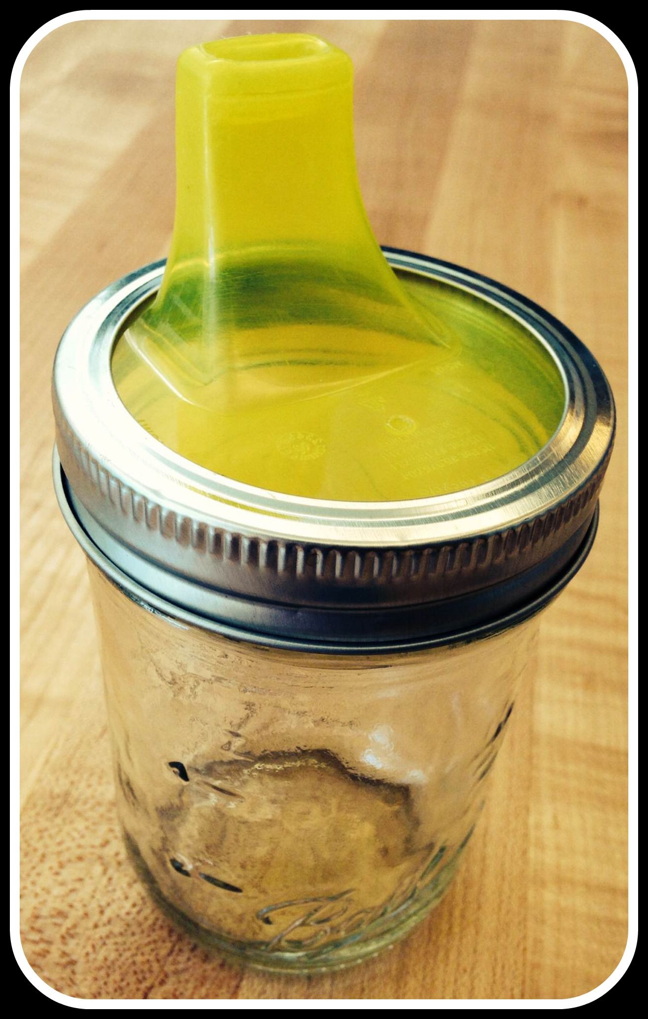 Mason Jar Turned Sippy Cup : 5 Steps (with Pictures) - Instructables