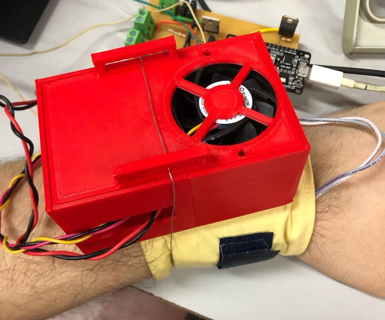 Personal Cooling Device - Mini Wearable Cooler Using Peltier Module : 4 Steps (with Pictures ...