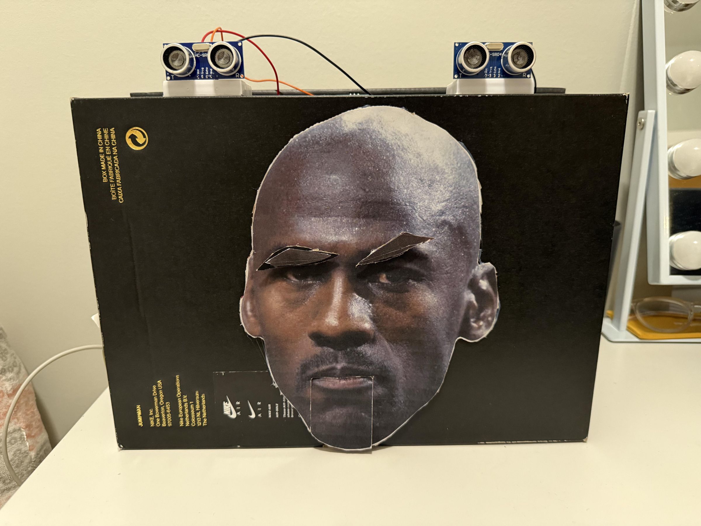 Michael Jordan Face Animatronic : 7 Steps (with Pictures) - Instructables