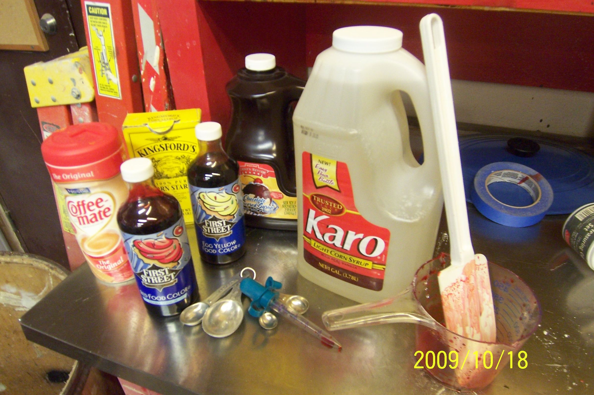 Blood Effect That Is Washable and Eatable for Halloween and Day of the ...