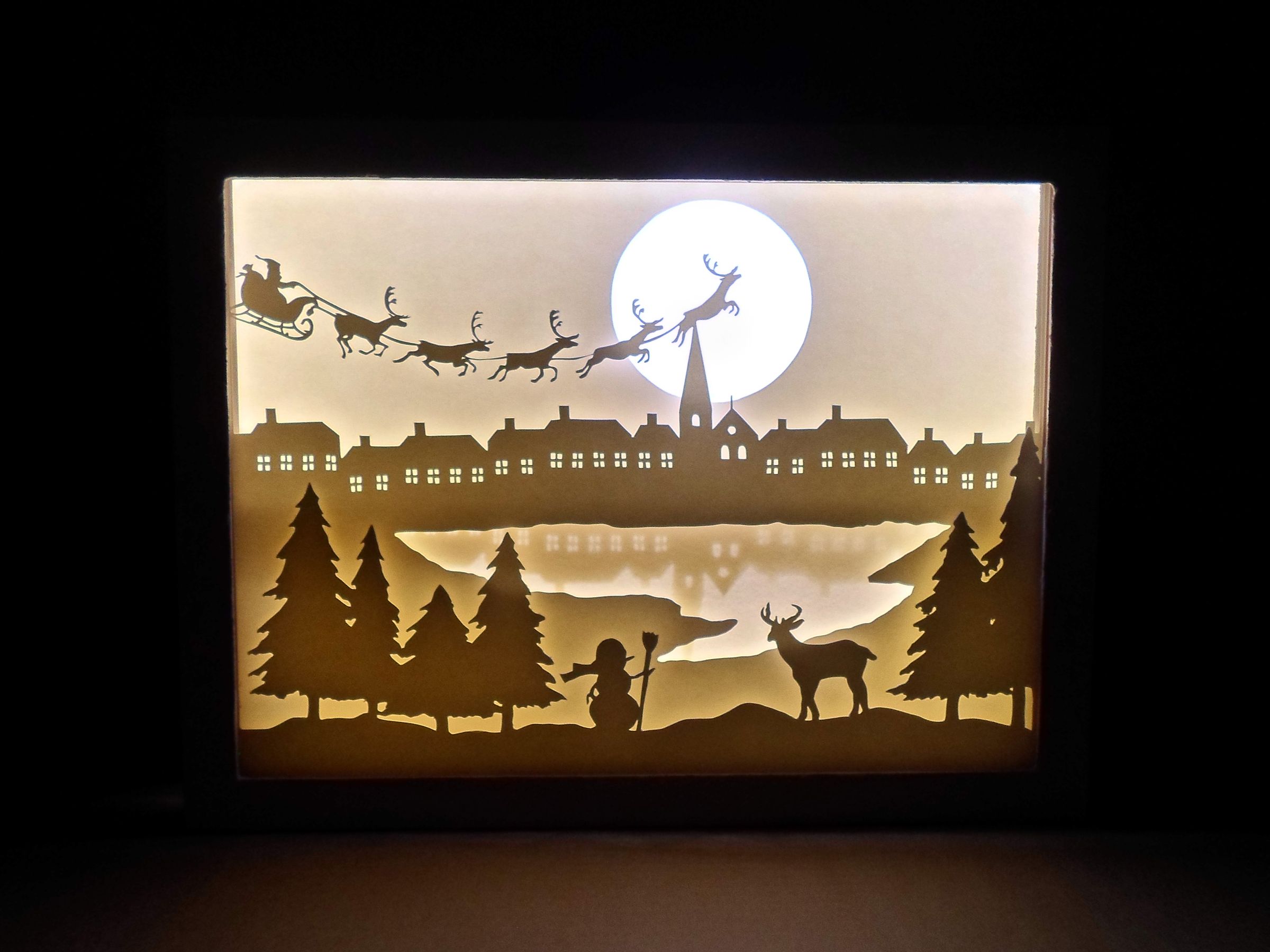 Solar System Shadow Box Project