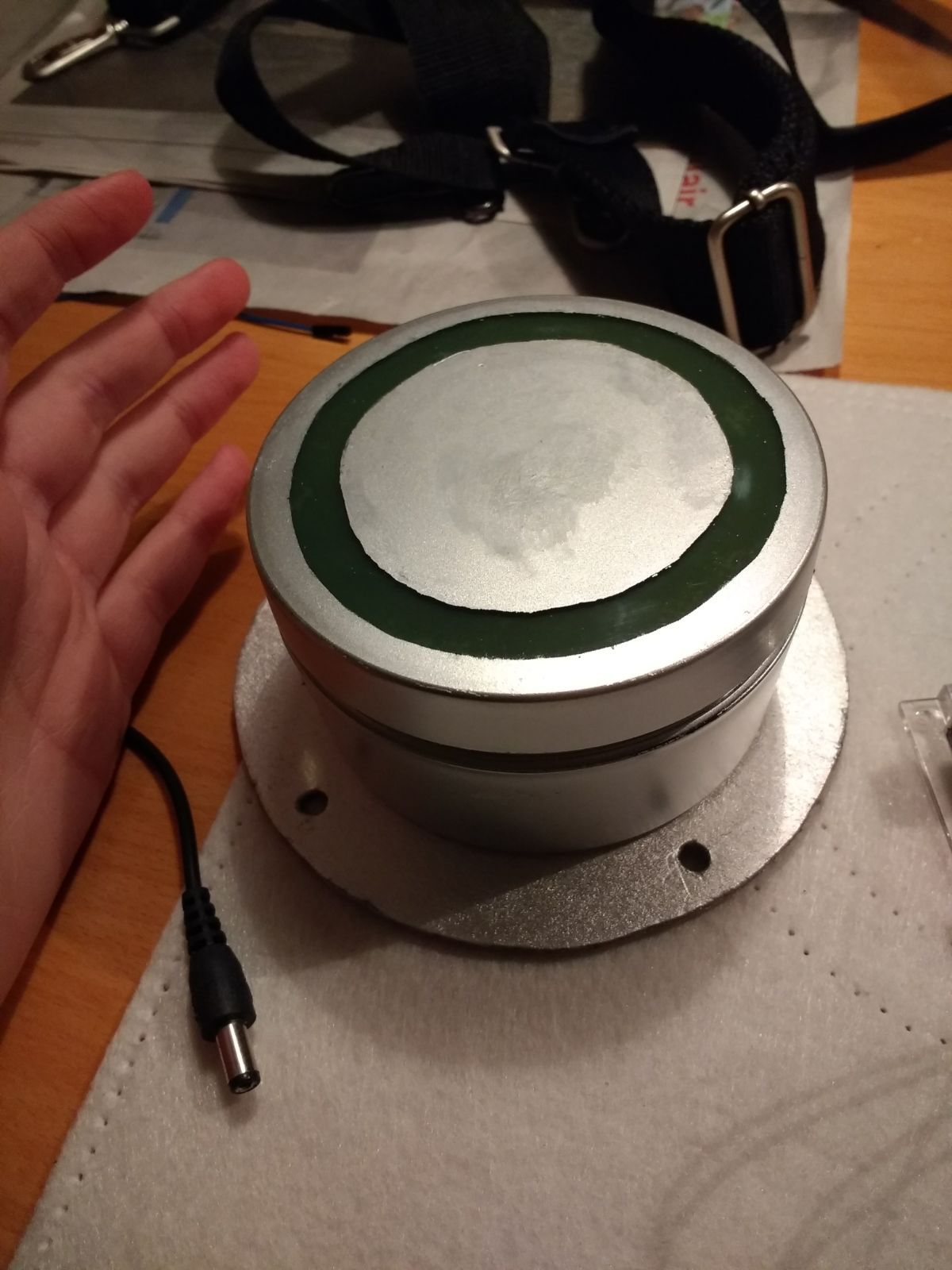 Arduino - Rotating Led on Movement - Wearable Item (inspired by Chronal ...