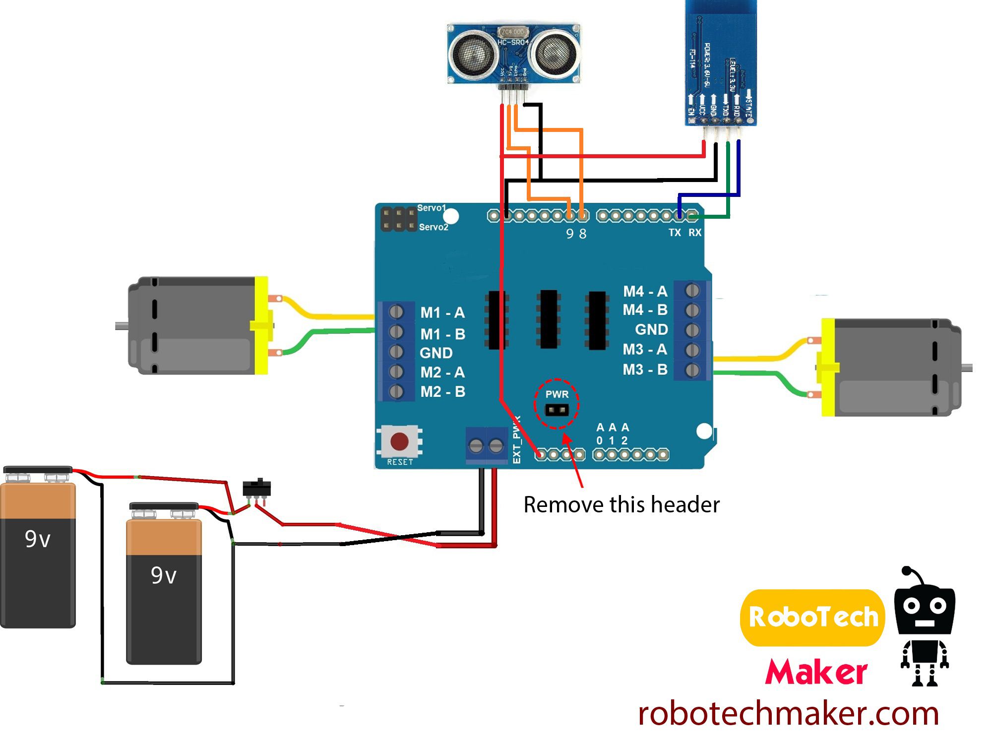 Make Your First Arduino Robot - the Best Tutorial! : 8 Steps (with ...