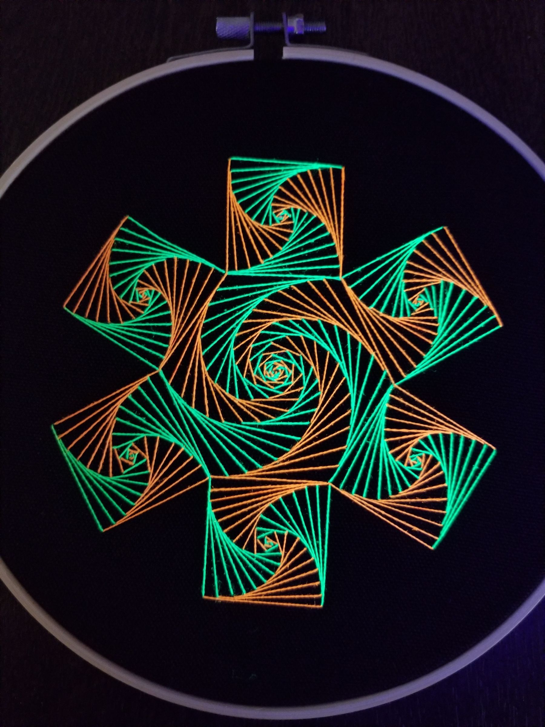 Parabolic Curve Art Embroidery : 8 Steps (with Pictures) - Instructables