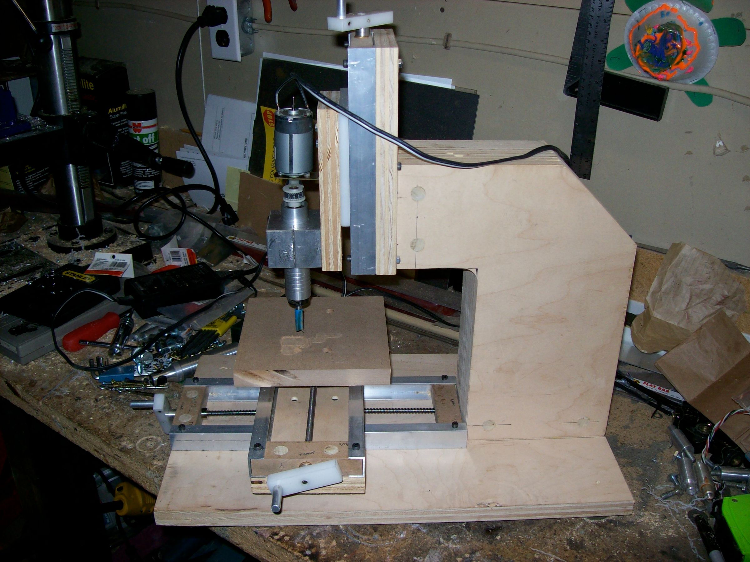 How to Make a Mini Milling Machine- Manual or CNC! : 14 Steps (with ...