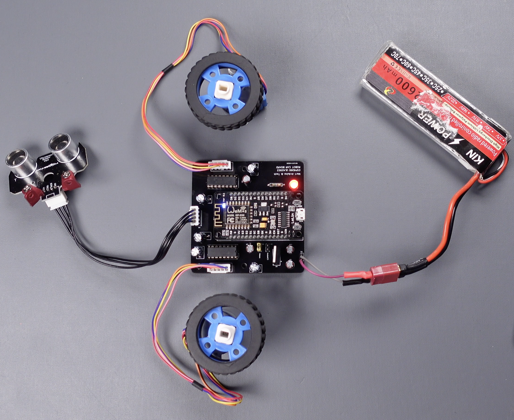 ESP8266 Two Wheel Robot (NodeMCU and Stepper Motor) : 8 Steps ...