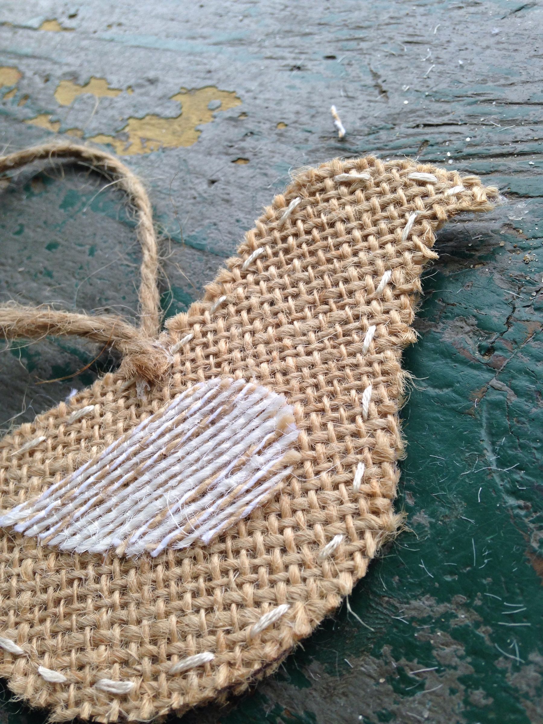 Burlap Bird Ornaments : 5 Steps (with Pictures) - Instructables