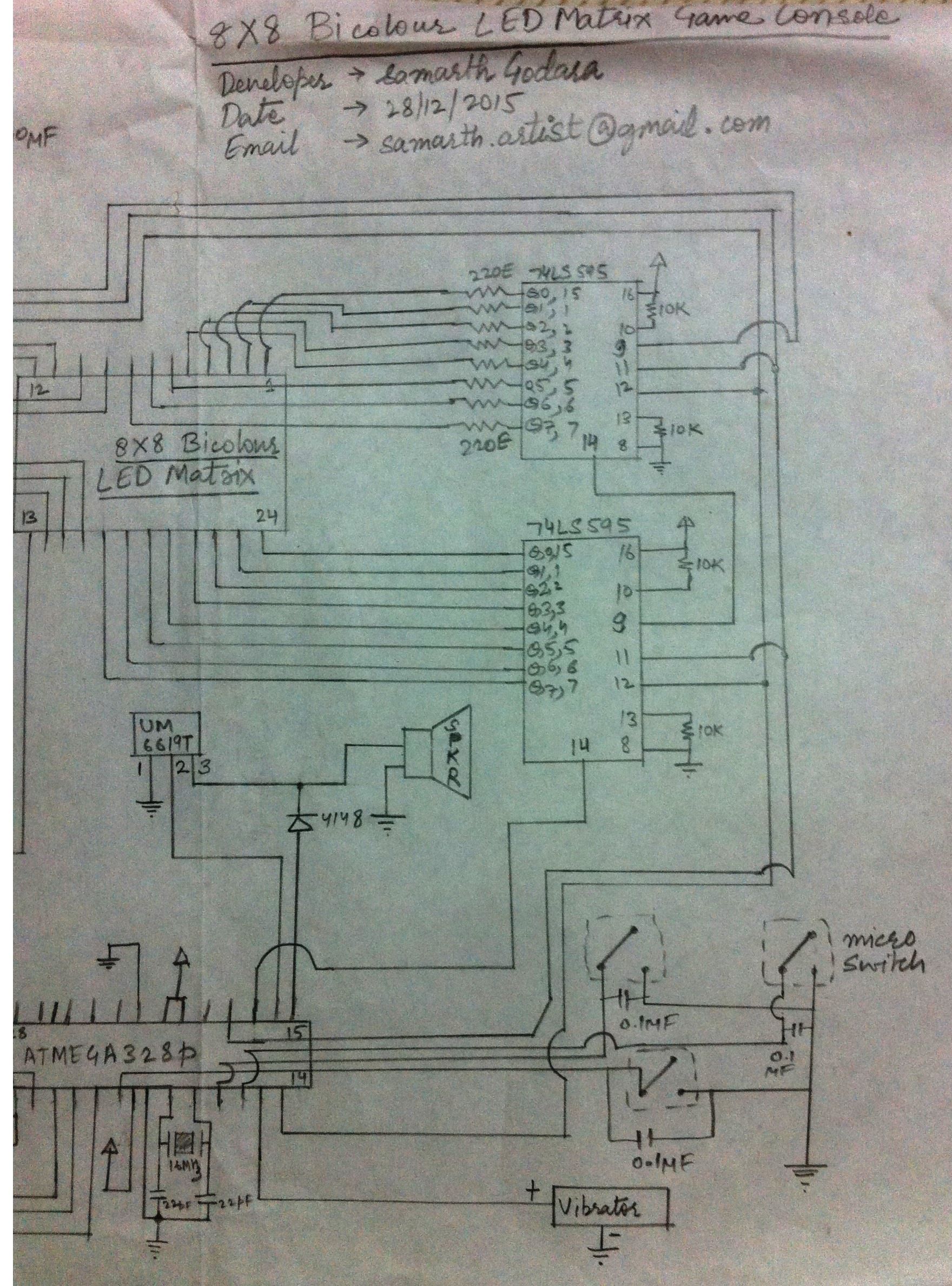 Handheld Gameboy - Using Arduino (with Snake Game) (with Pictures ...