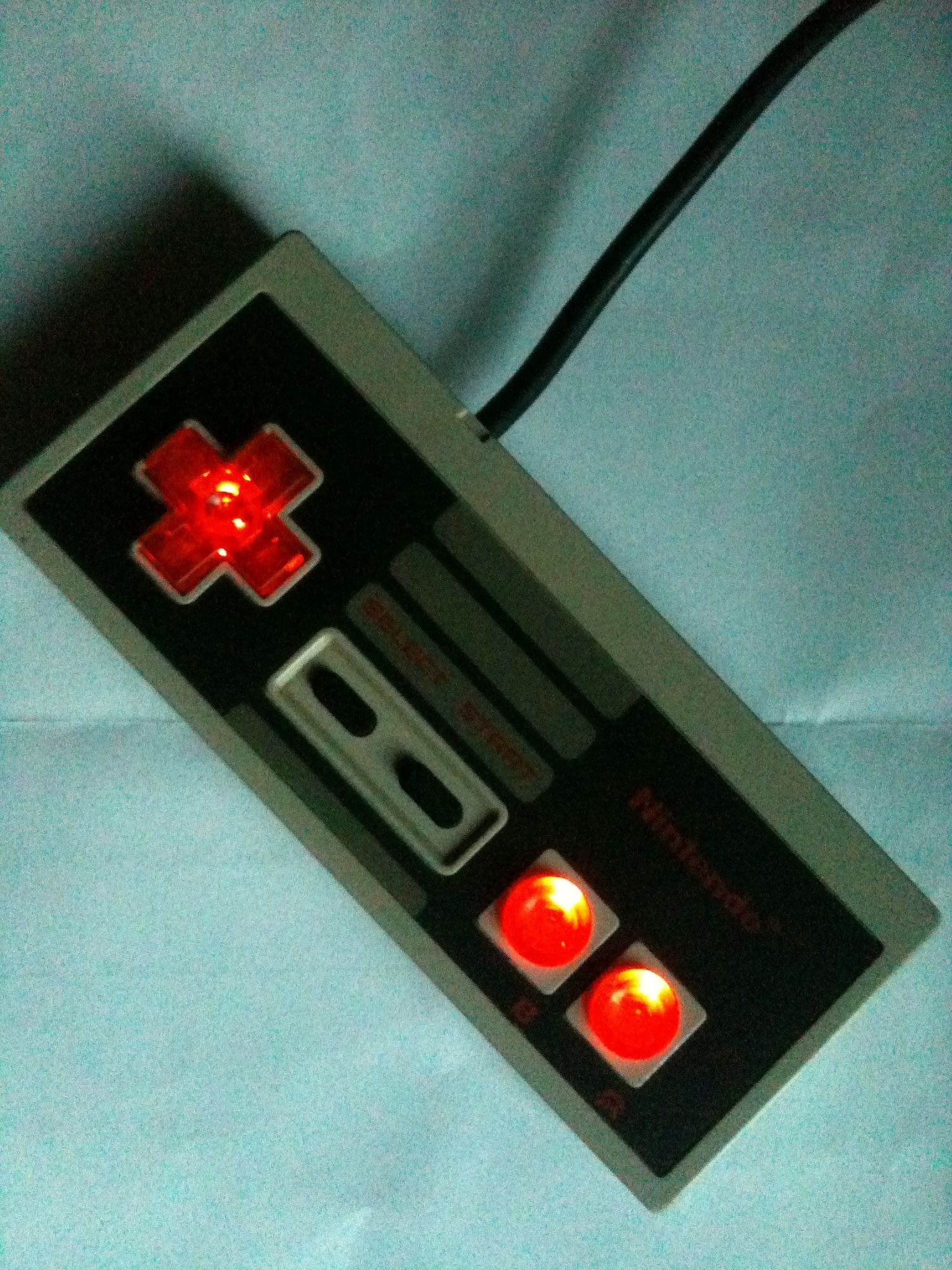 Nintendo LED D-pad and Buttons NES : 4 Steps - Instructables