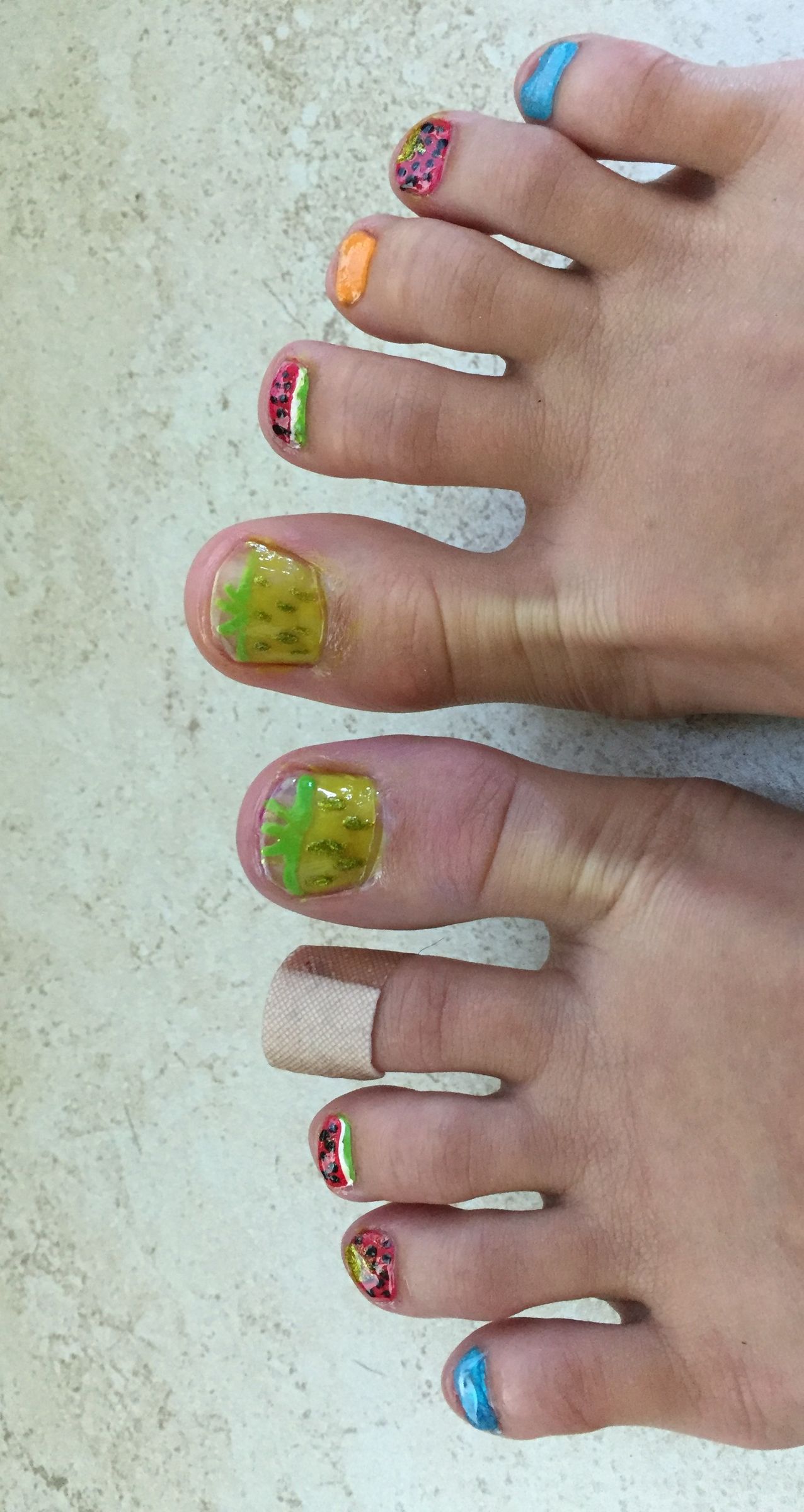 Toenail Art Designs For Beginners