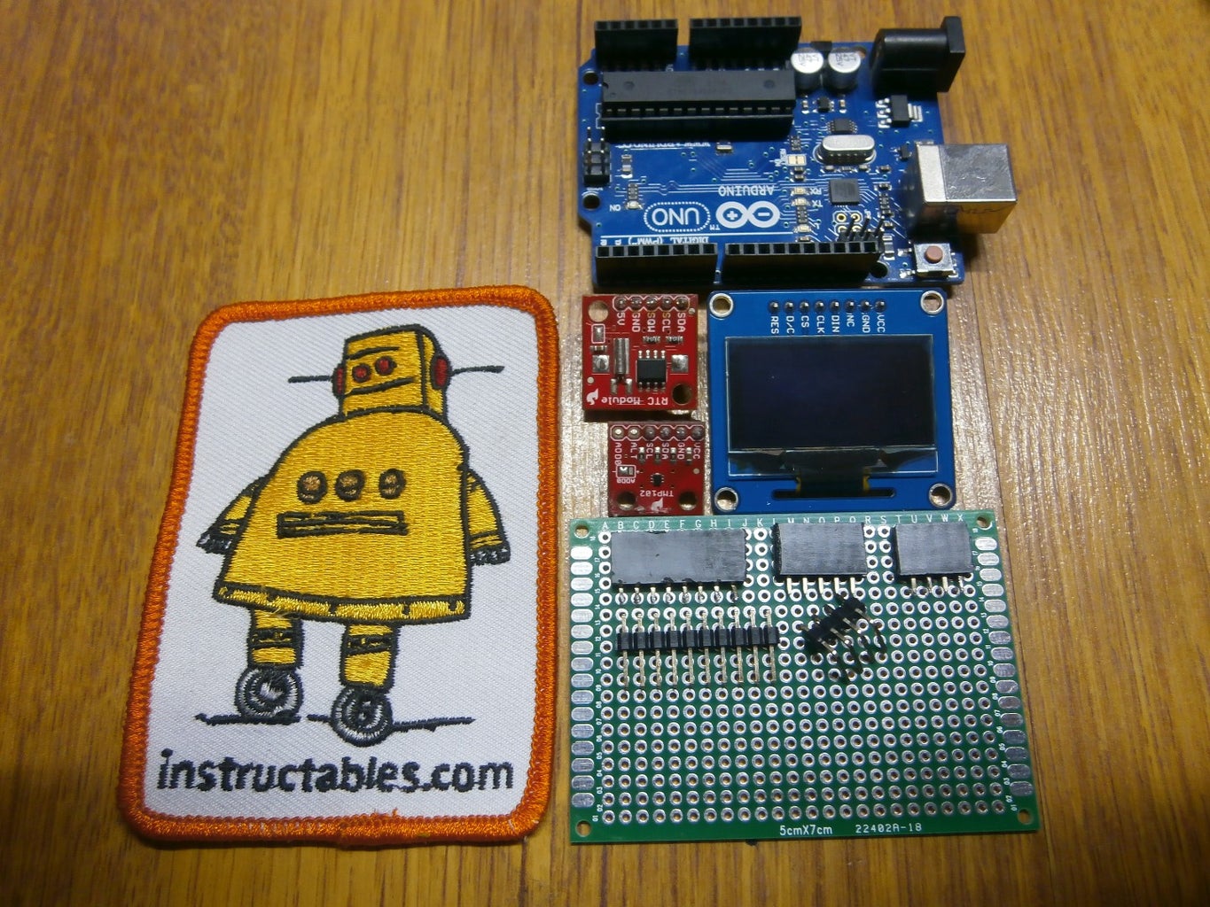 Thermoclock An Opensource Arduino Uno Oled Clock That Also Measures Temperature 5 Steps With 8808