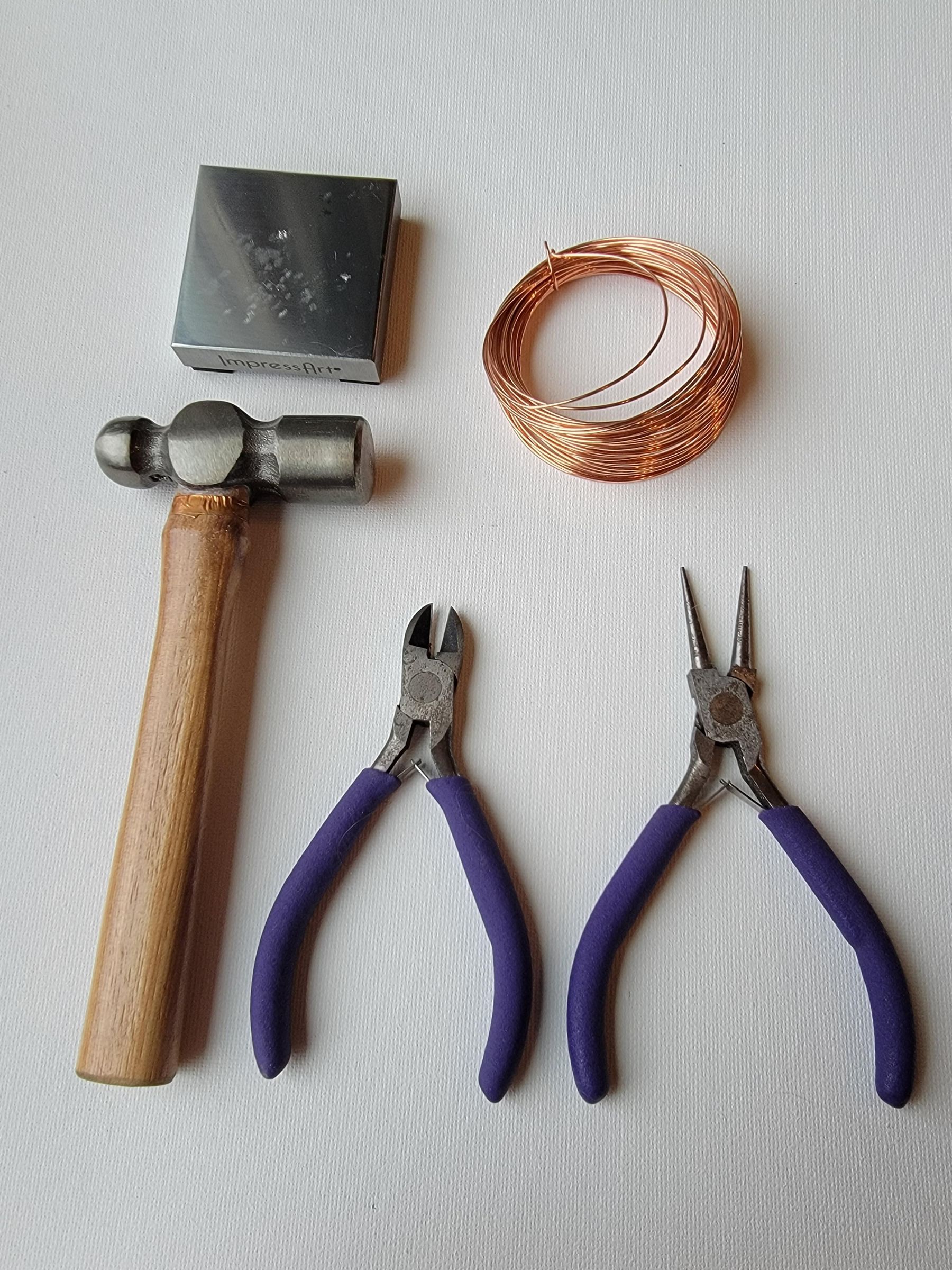 Hammered Wire Earrings : 11 Steps (with Pictures) - Instructables
