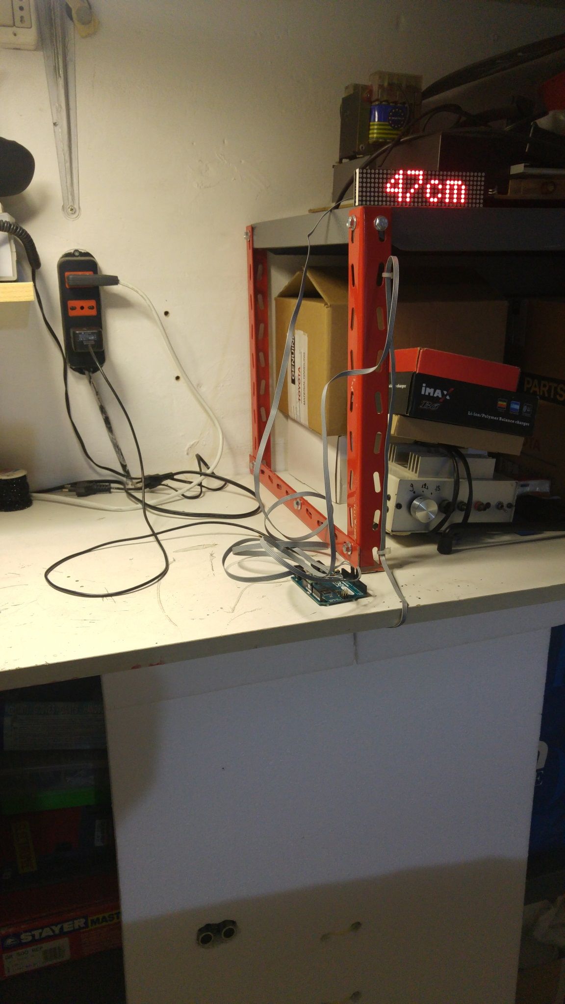 Rangefinder for Garage Parking With Arduino : 4 Steps (with Pictures ...