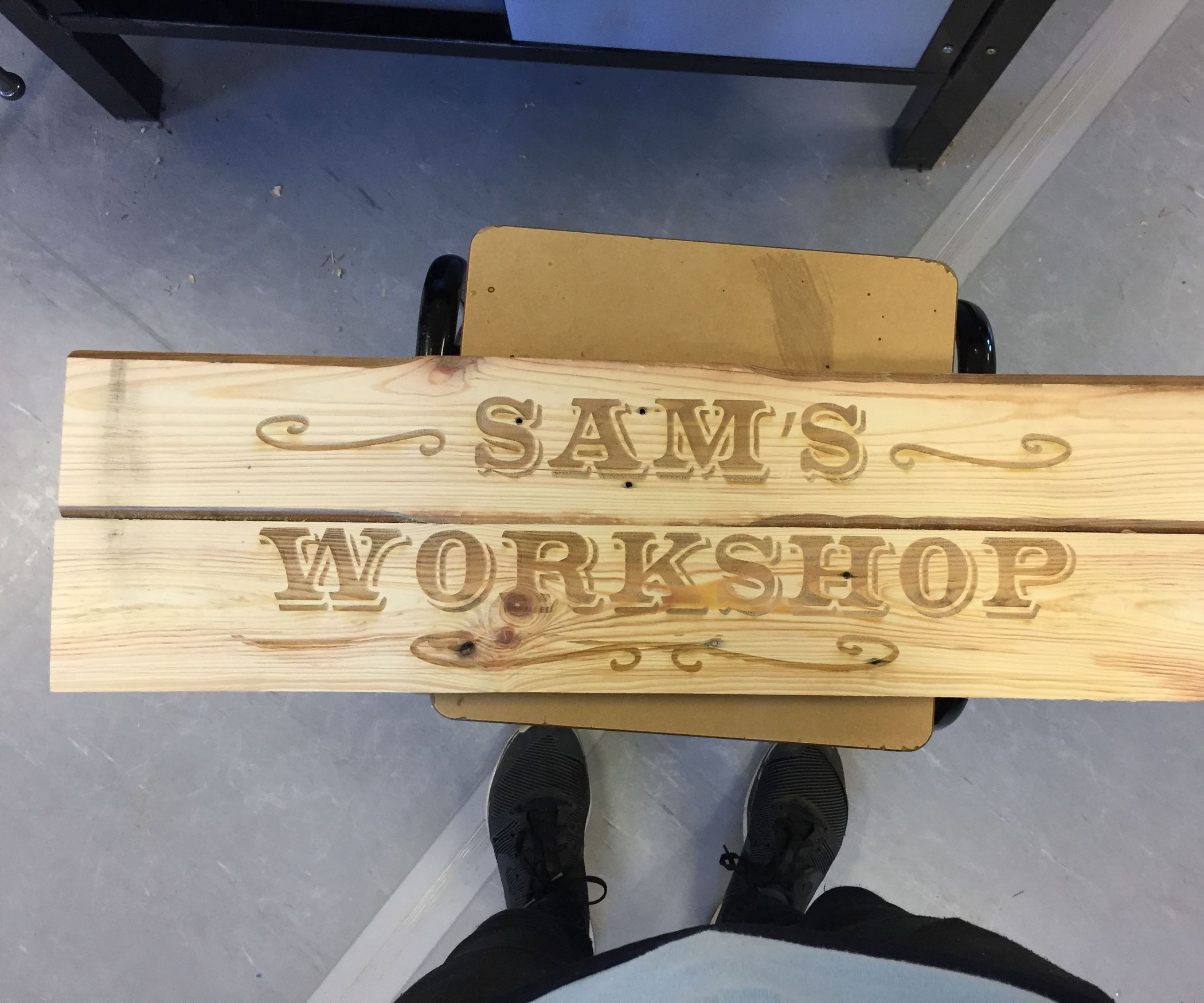 Laser Engraved Wood Sign : 10 Steps (with Pictures) - Instructables