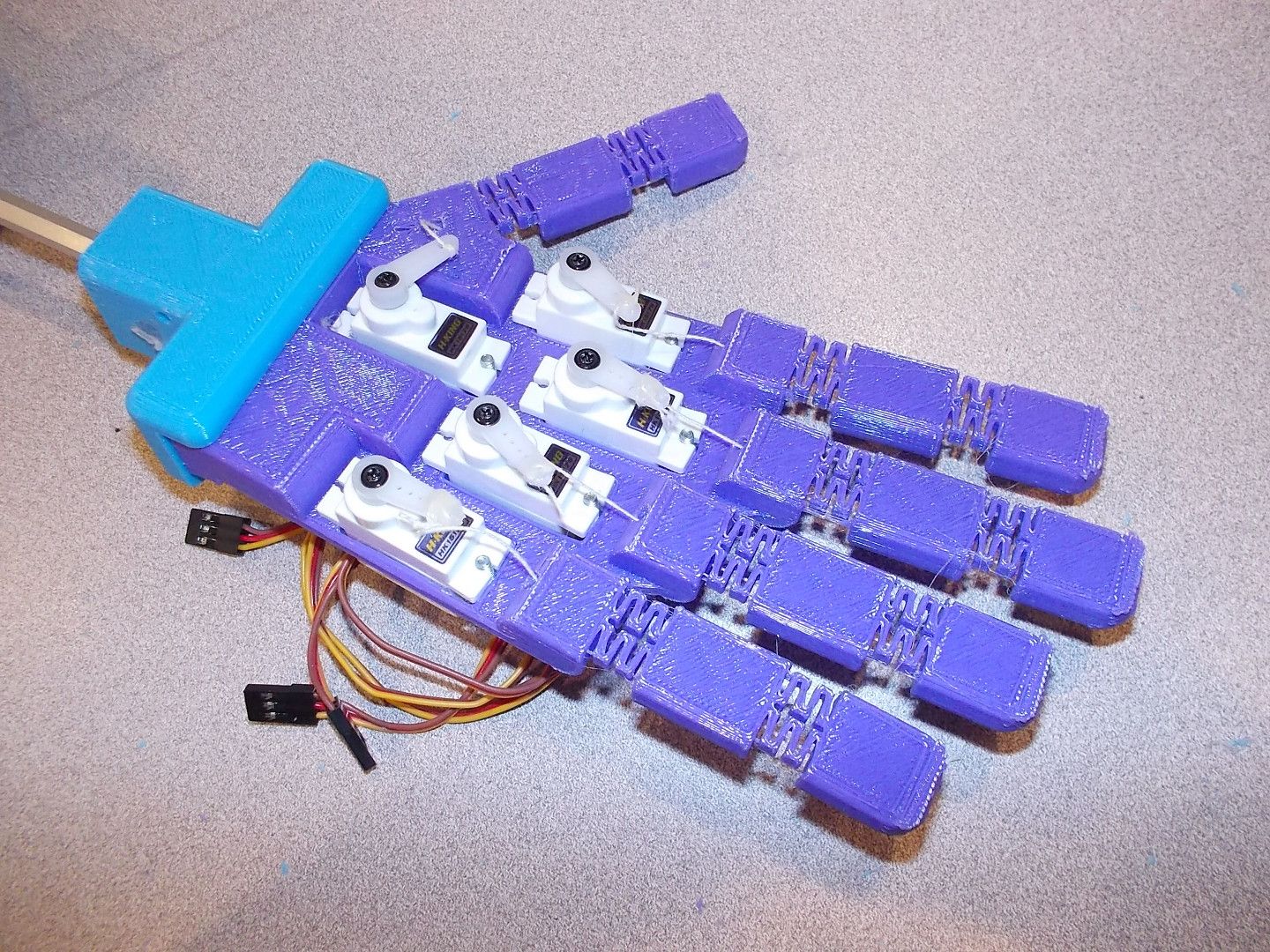 ASPIR: Full-Size 3D-Printed Humanoid Robot : 80 Steps (with Pictures ...