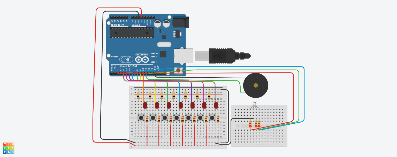 How to Create a Mini Piano Using Tinkercad (Step by Step) : 9 Steps ...