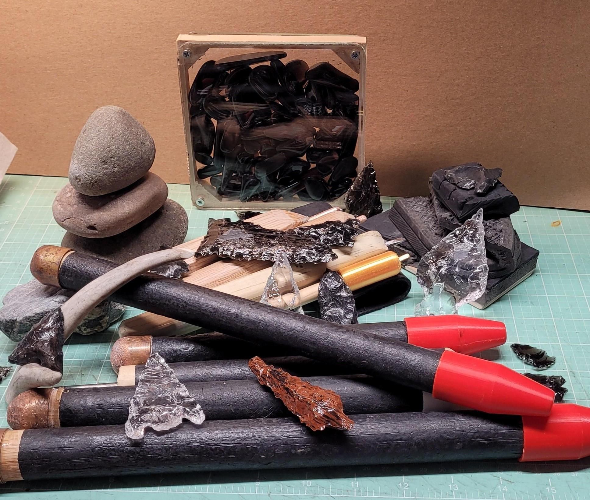 Building the Tools to Make the First Tools: DIY Flint Knapping Tools ...