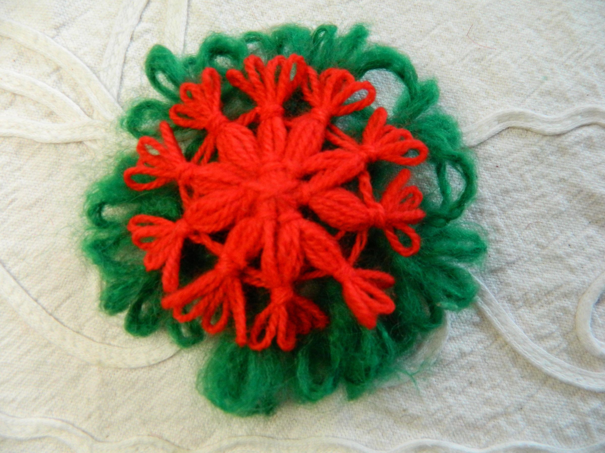 Wool Snowflake : 3 Steps (with Pictures) - Instructables