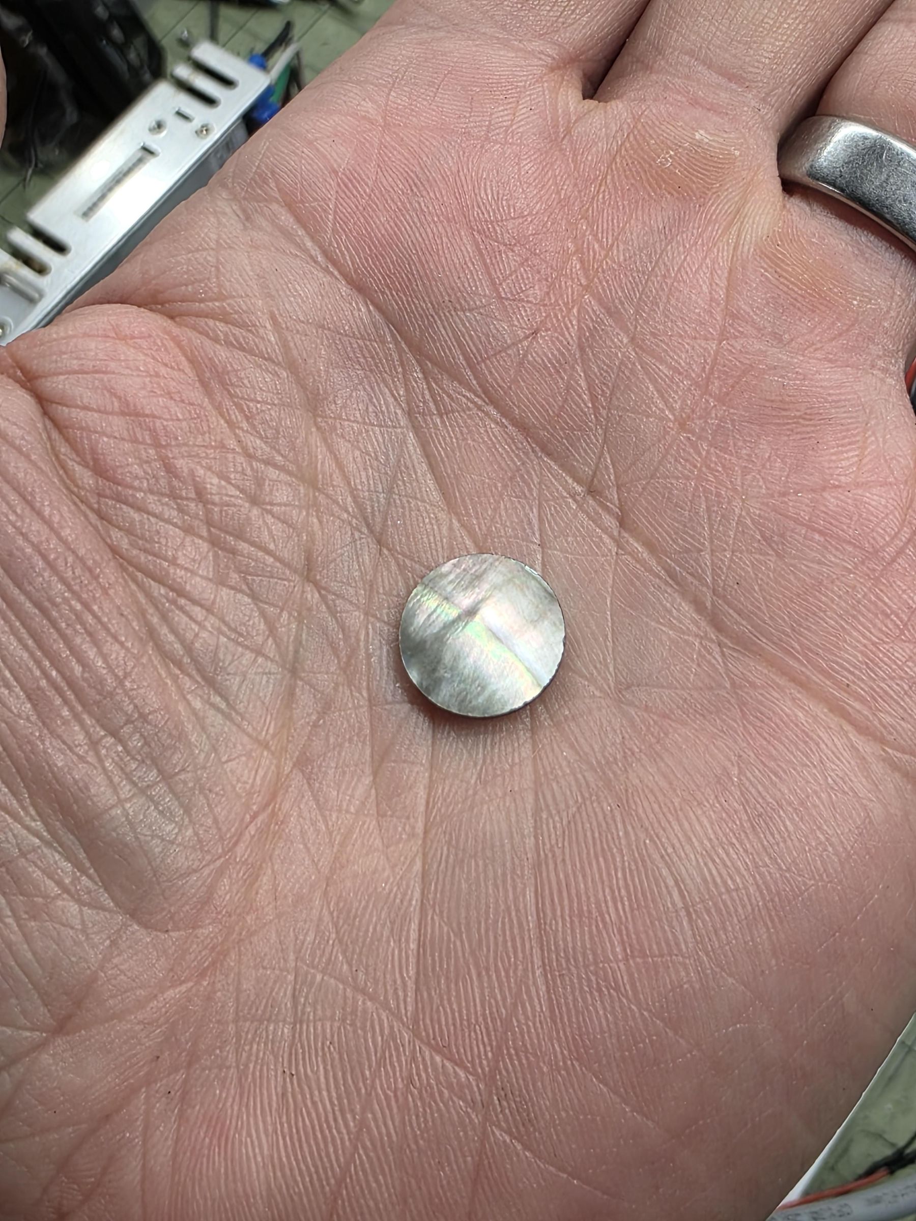 Machined Brass and Pearl Knob : 4 Steps (with Pictures) - Instructables