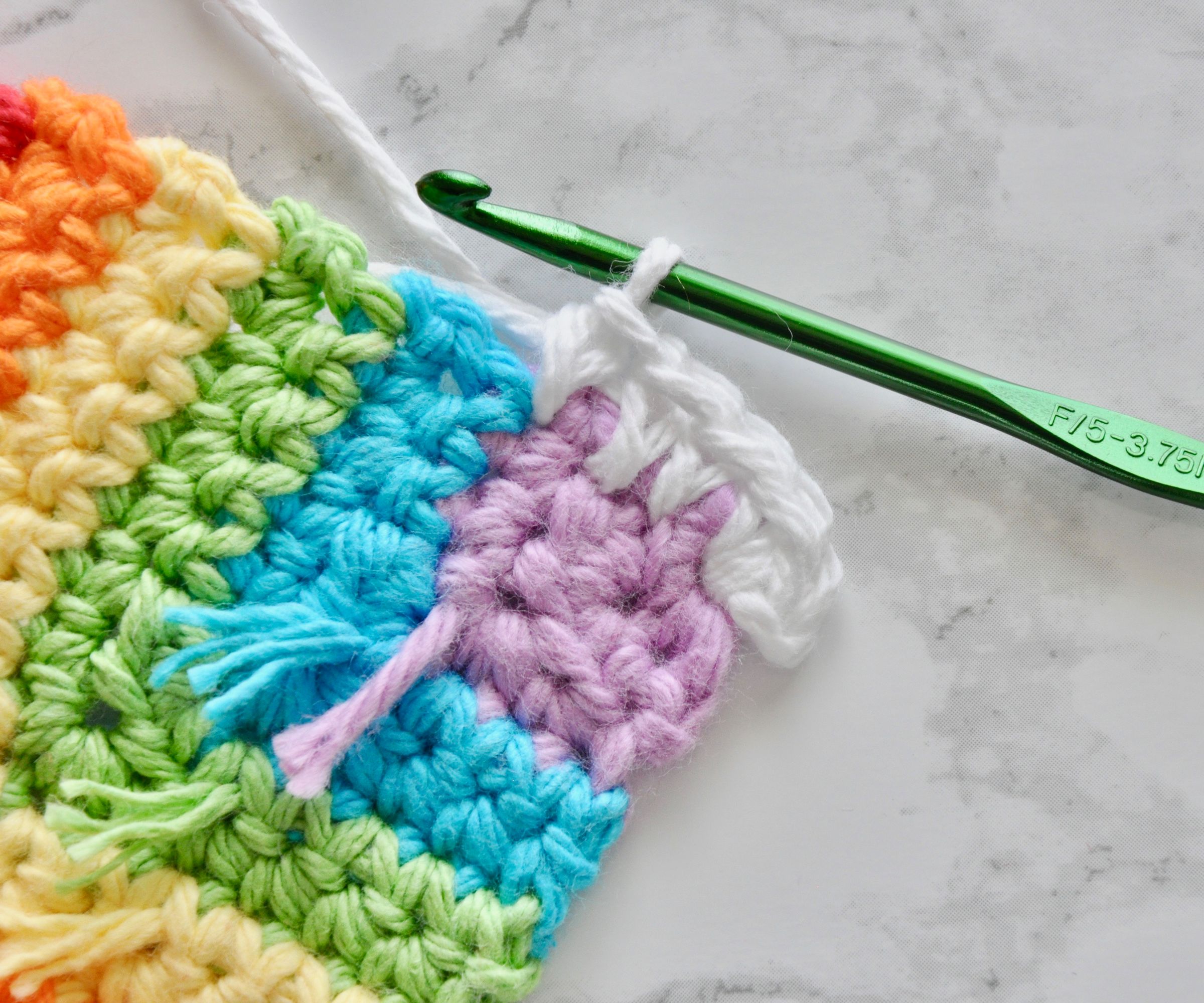 Pieced Crochet Dishcloth/Washcloth : 9 Steps (with Pictures) - Instructables