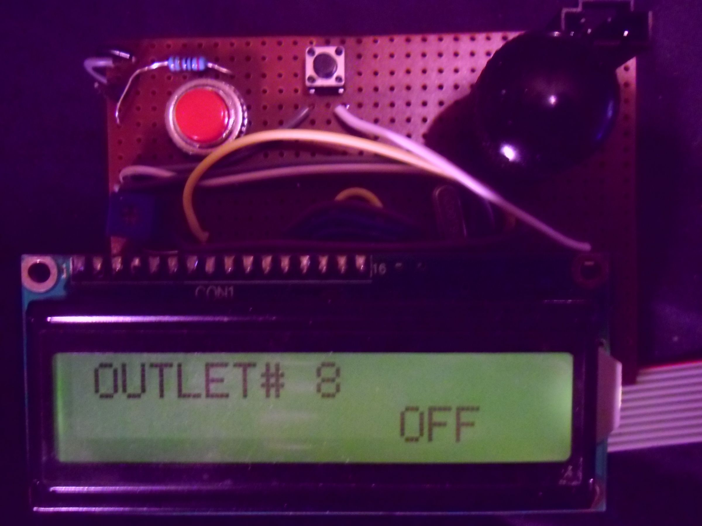 Arduino 8 A.C. Outlet (plug) Timer / Vampire Killer : 8 Steps ...