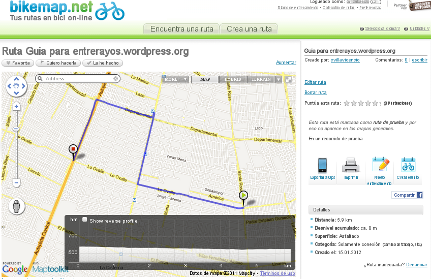 Route Map W/ Bikemap.net : 4 Steps - Instructables