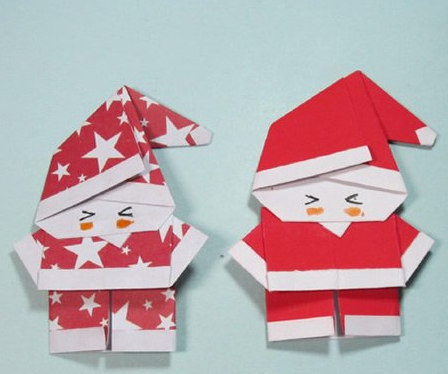 EASY ORIGAMI SANTA CLAUS TUTORIAL : 14 Steps - Instructables