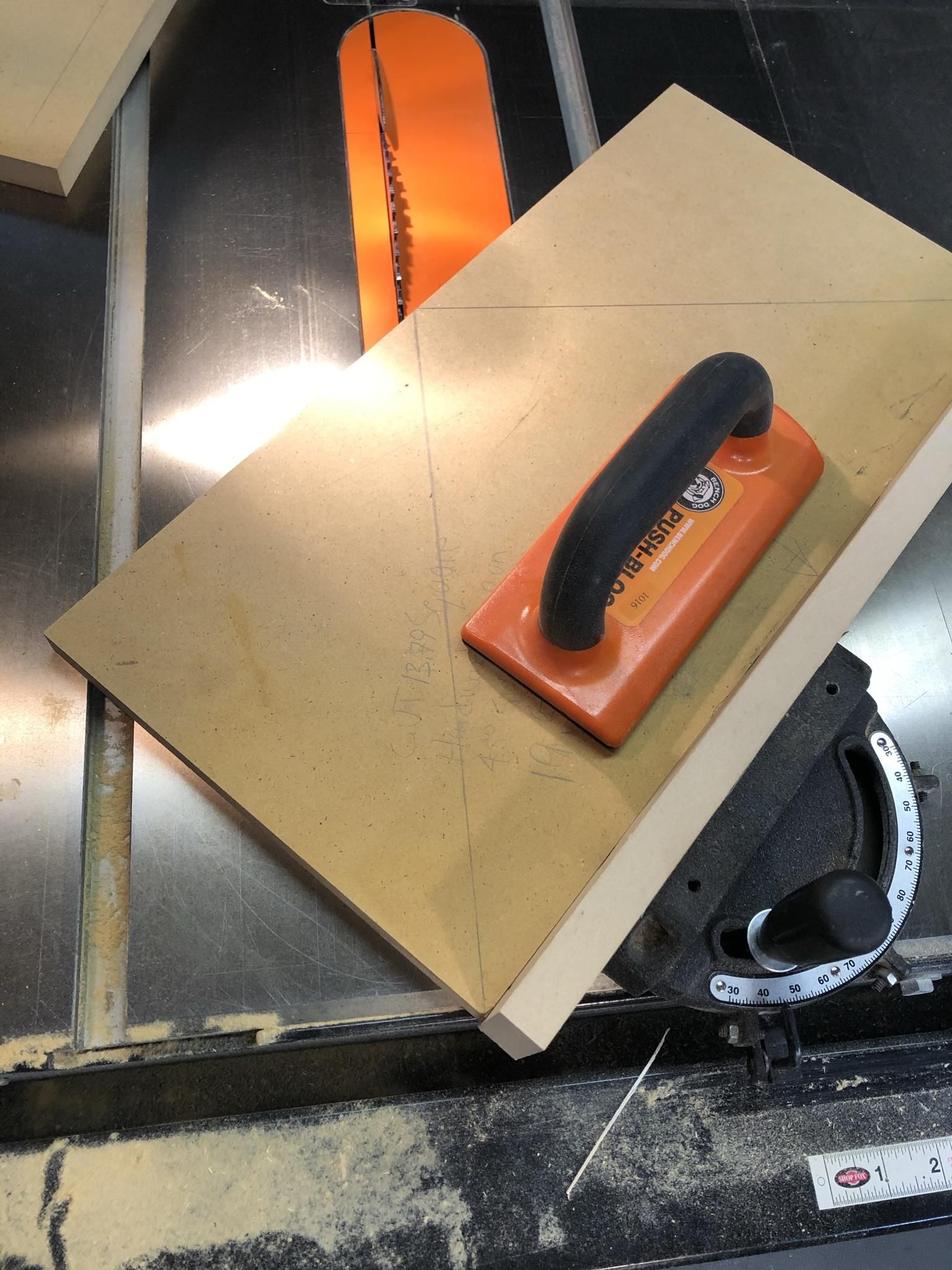 Table Saw Sled With Miter Accessory : 6 Steps (with Pictures ...