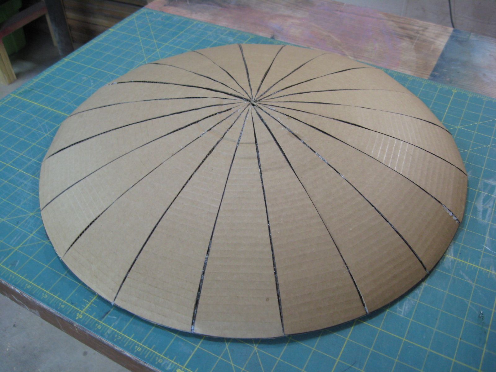 Round Shield Template