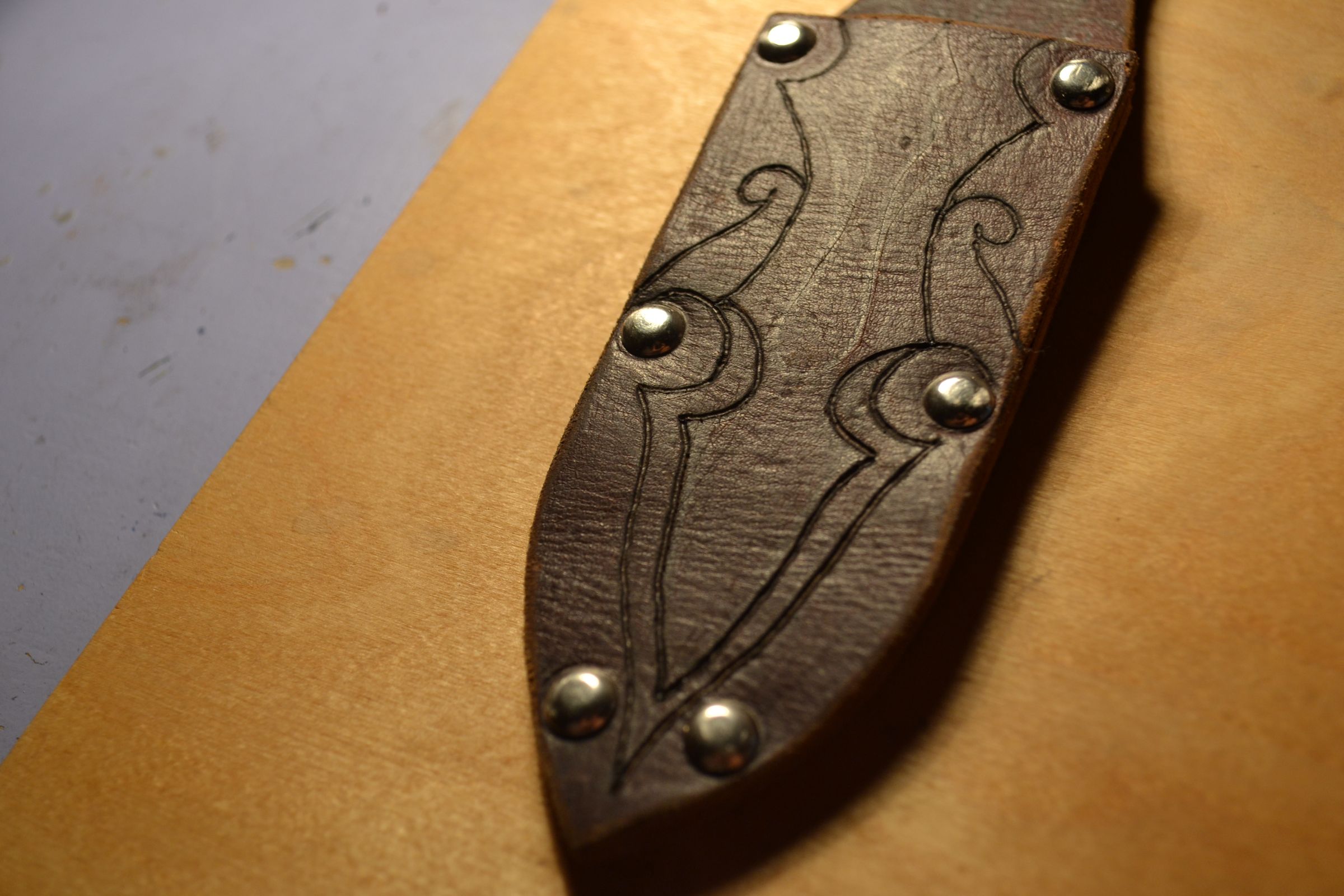 Handmade Knife and Leather Sheath : 6 Steps (with Pictures) - Instructables