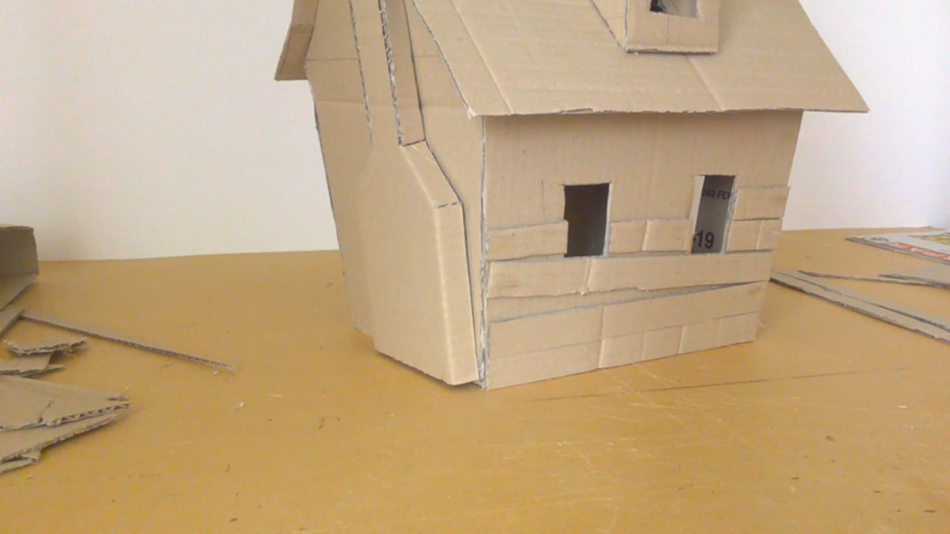 DIY Witch House Using Recycled Cardboard. : 5 Steps - Instructables