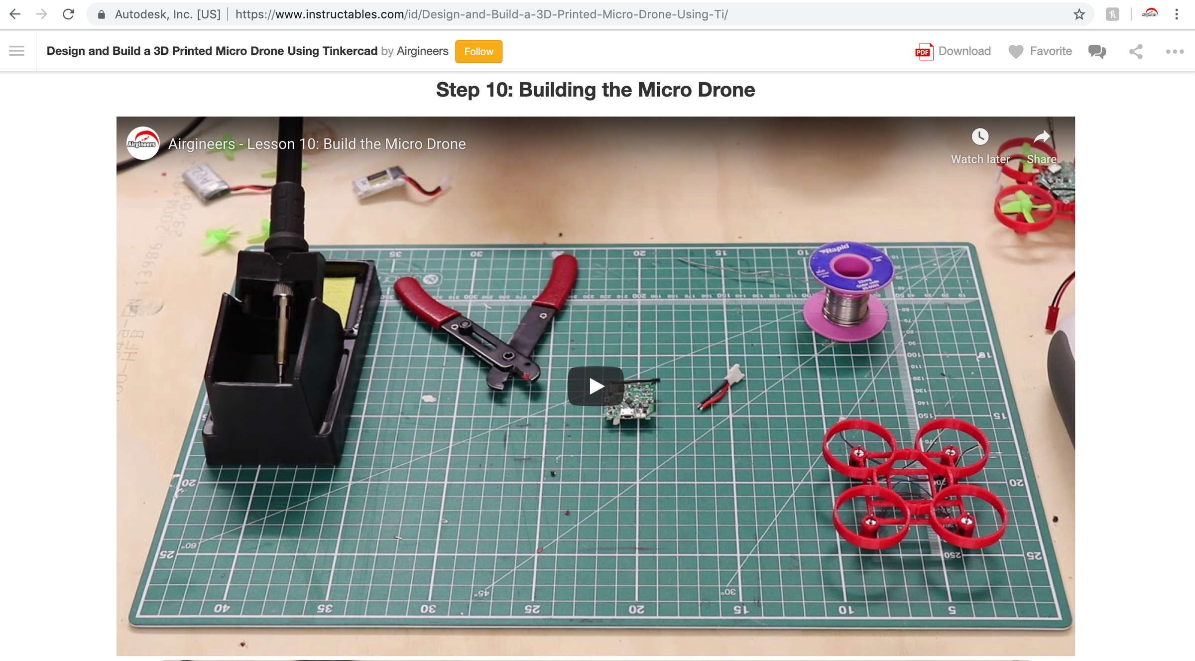 Design a Micro Drone in Autodesk Fusion 360 : 15 Steps (with Pictures ...