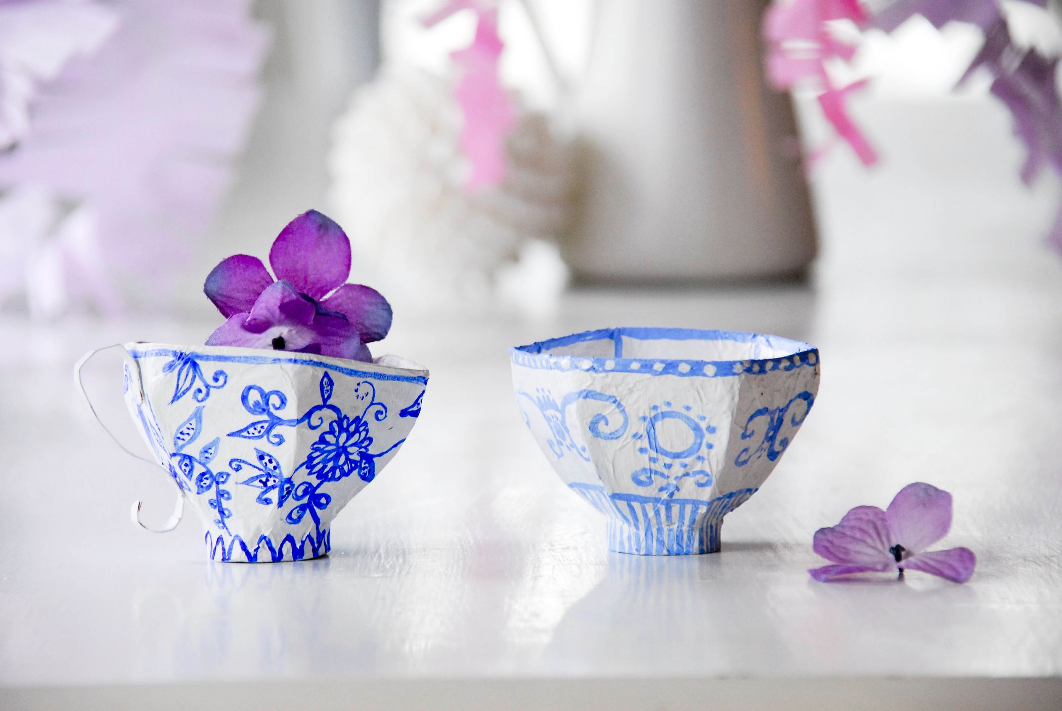 Paper Mache Tea Cups - Instructables