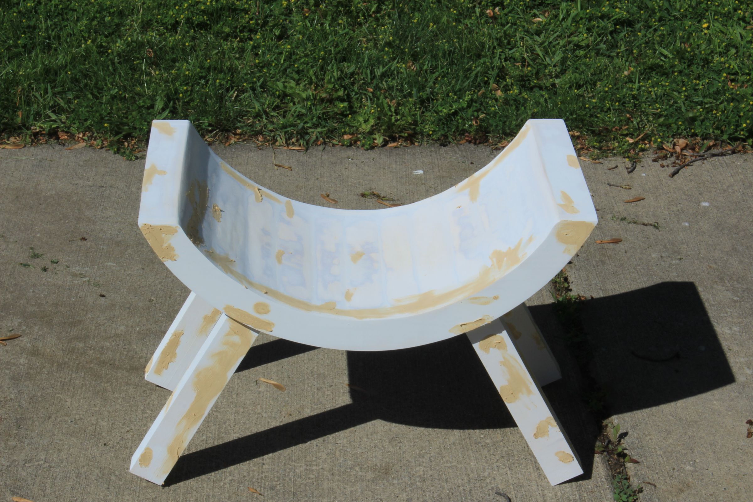Curved Bench and Infant Sized Boat Photographers Props (with Pictures ...